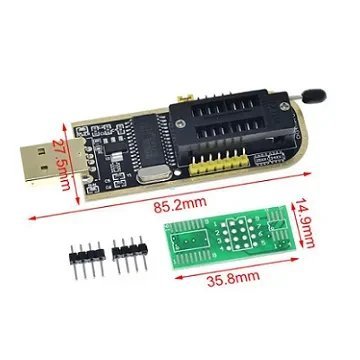 CH341A 24 25-serien EEPROM Flash BIOS USB-progr.. | Köp på Tradera ...
