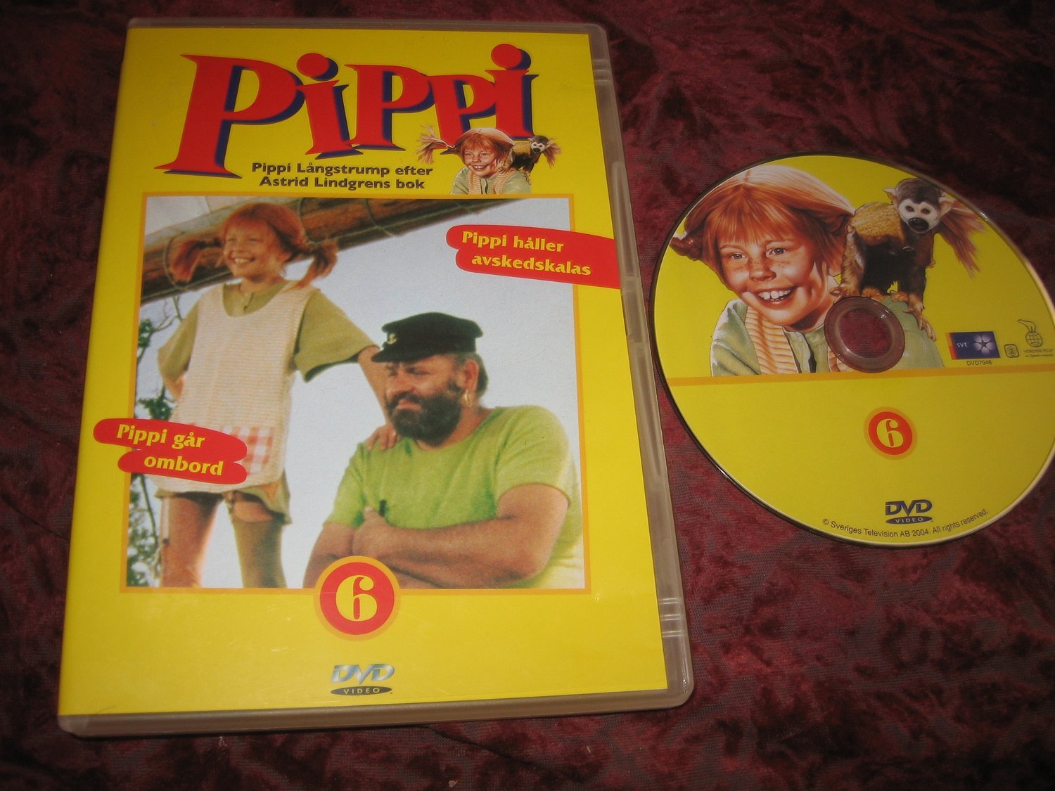 PIPPI LÅNGSTRUMP 6 - PIPPI HÅLLER AVSKEDSKALAS .. | Köp på Tradera ...