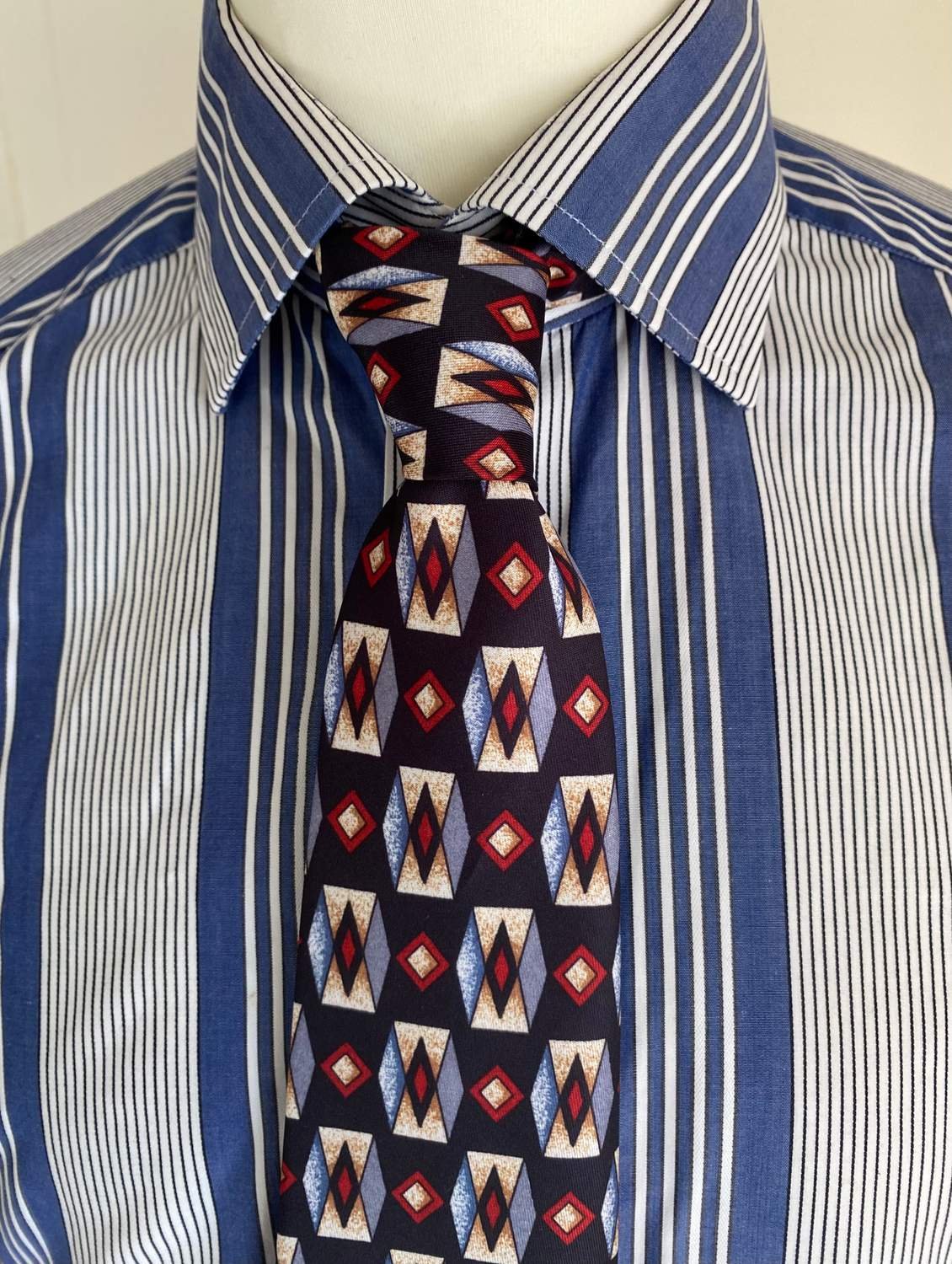 Jättefint mönstrad slips "GEORGE HUNTER"! Passa.. | Köp på Tradera ...