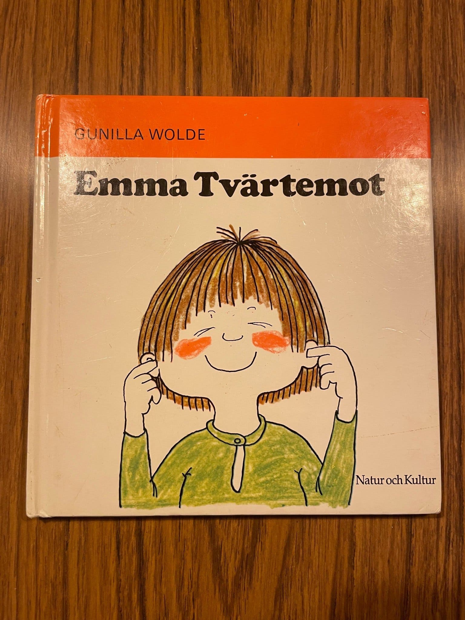 Retro barnbok Emma Tvärtemot | Köp på Tradera (661187908)