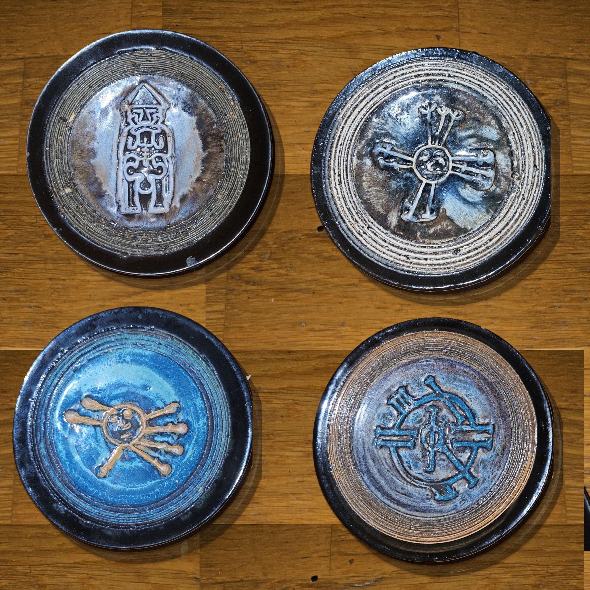 4st, Viking fat, Glit Lava Iceland, 1960, Tor, .. | Köp på Tradera ...