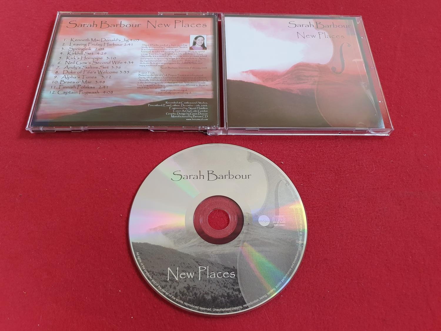 SARA BARBOUR NEW PLACES till CD | Köp från game-world på Tradera ...