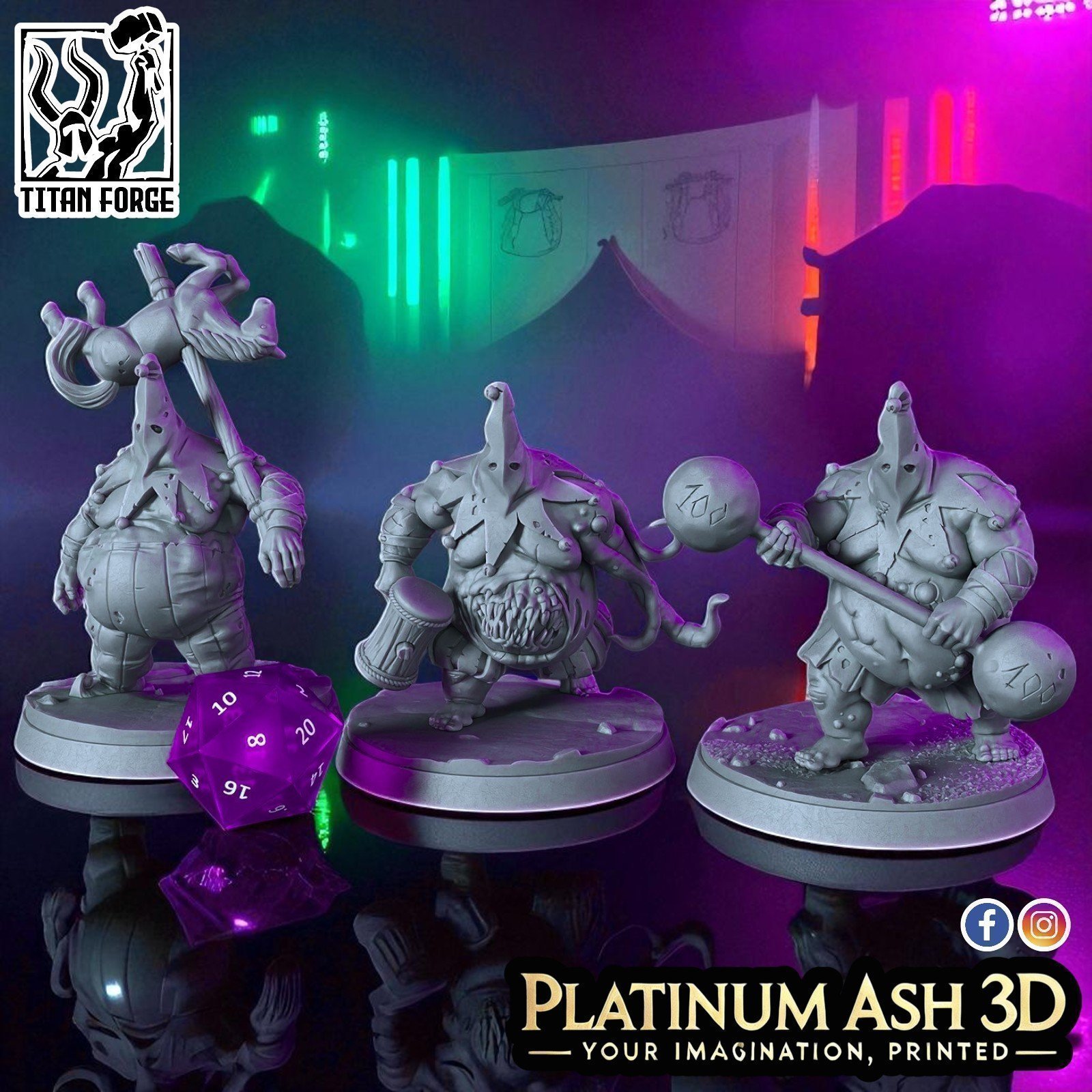 Circus Ogres – RPG – D&D – Clown – Horror – Fan.. | Köp på Tradera ...