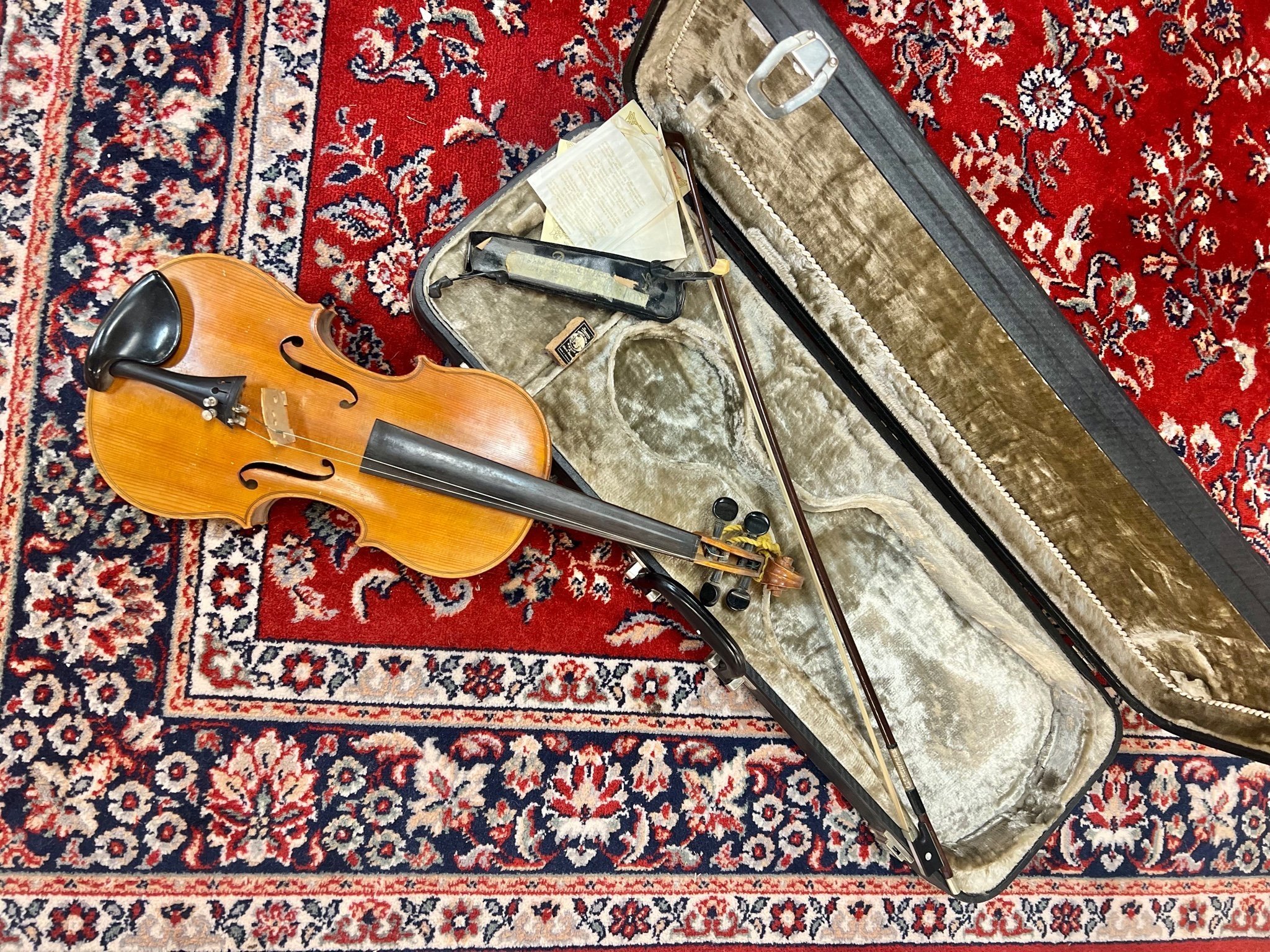 Äldre fiol stråkinstrument Har.. | Köp från Bohagsbyrån på Tradera ...