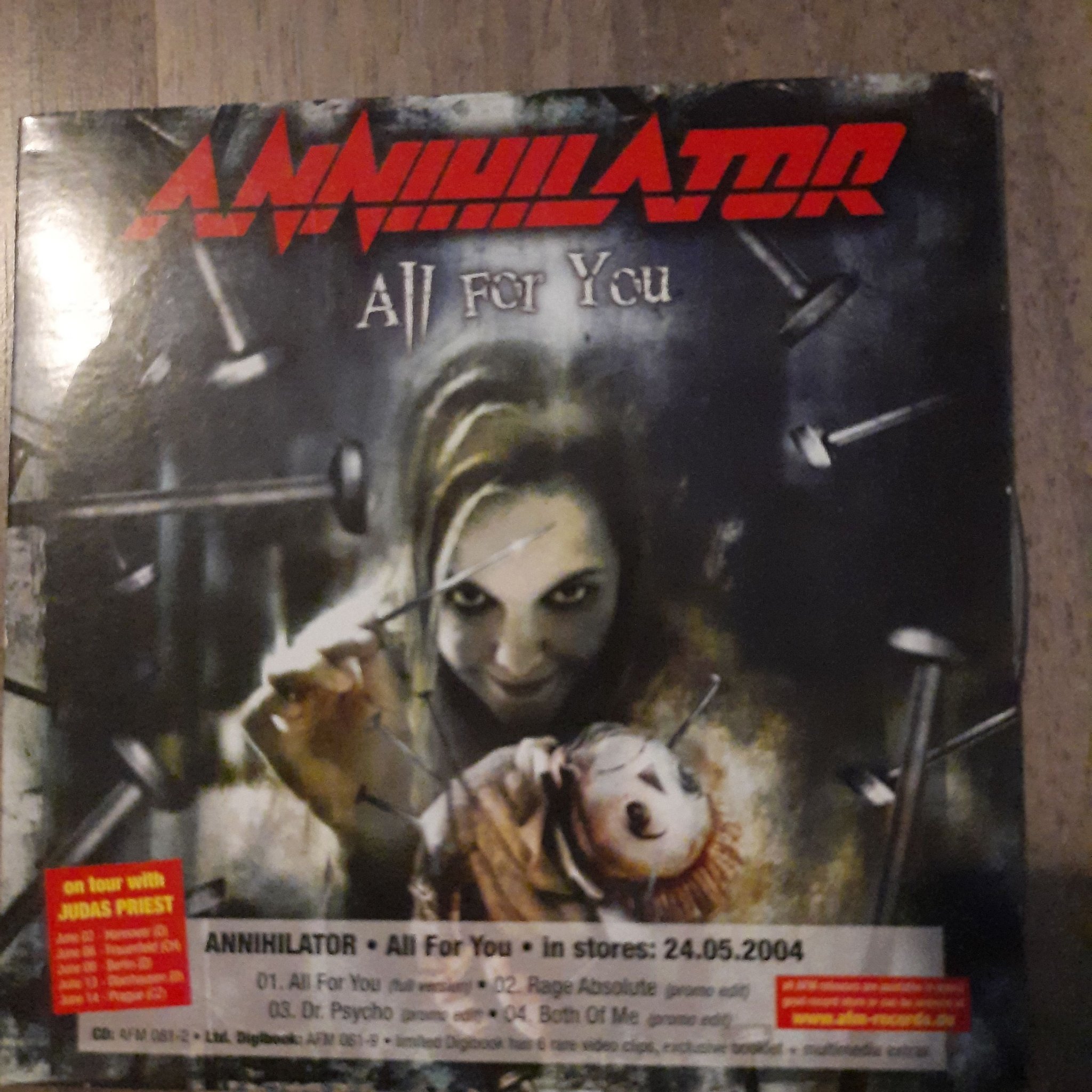 Annihilator - All For You / Perzonal War - Face.. | Köp på Tradera ...