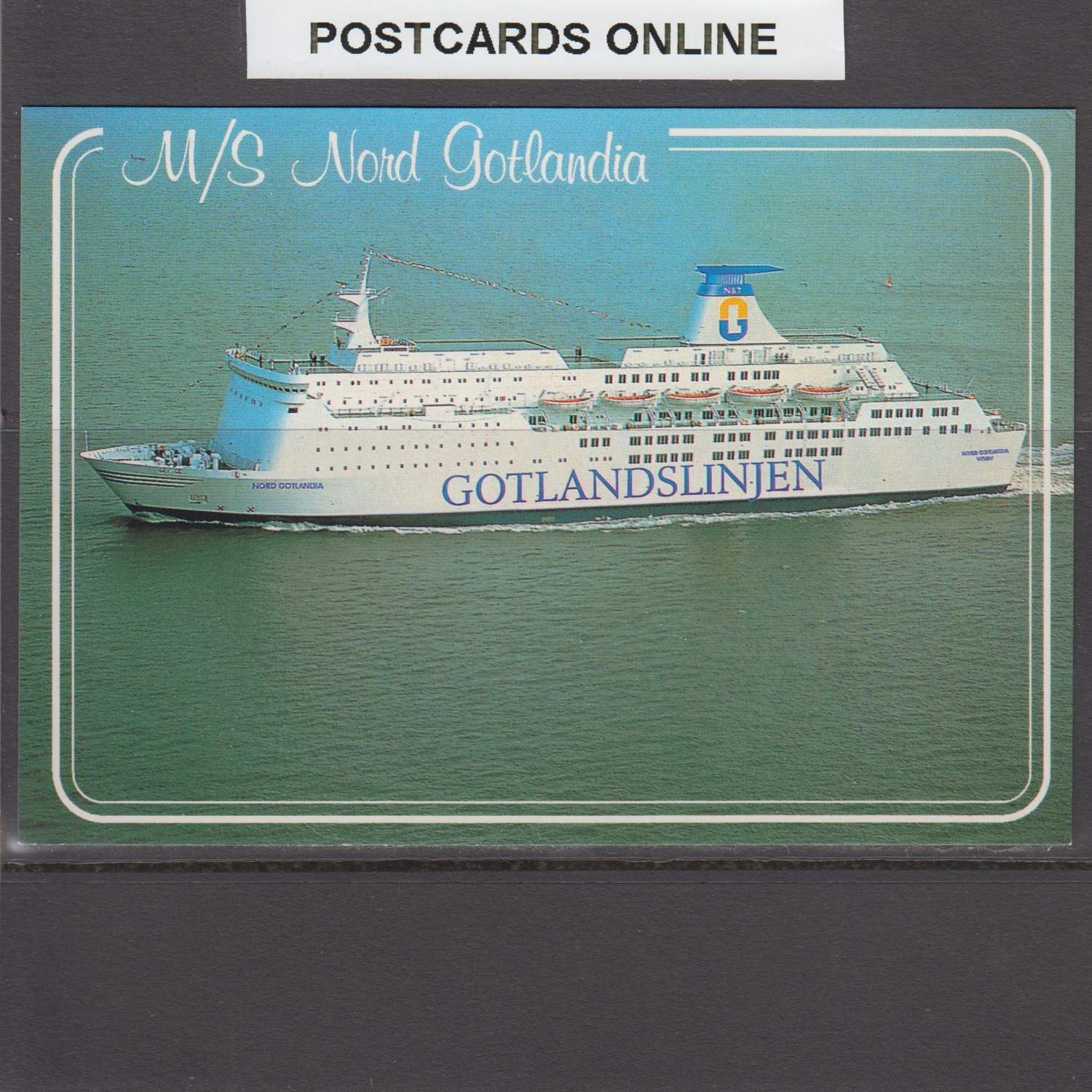 M/S Nord Gotlandia, Gotlan.. | Köp från PostcardsOnline på Tradera ...