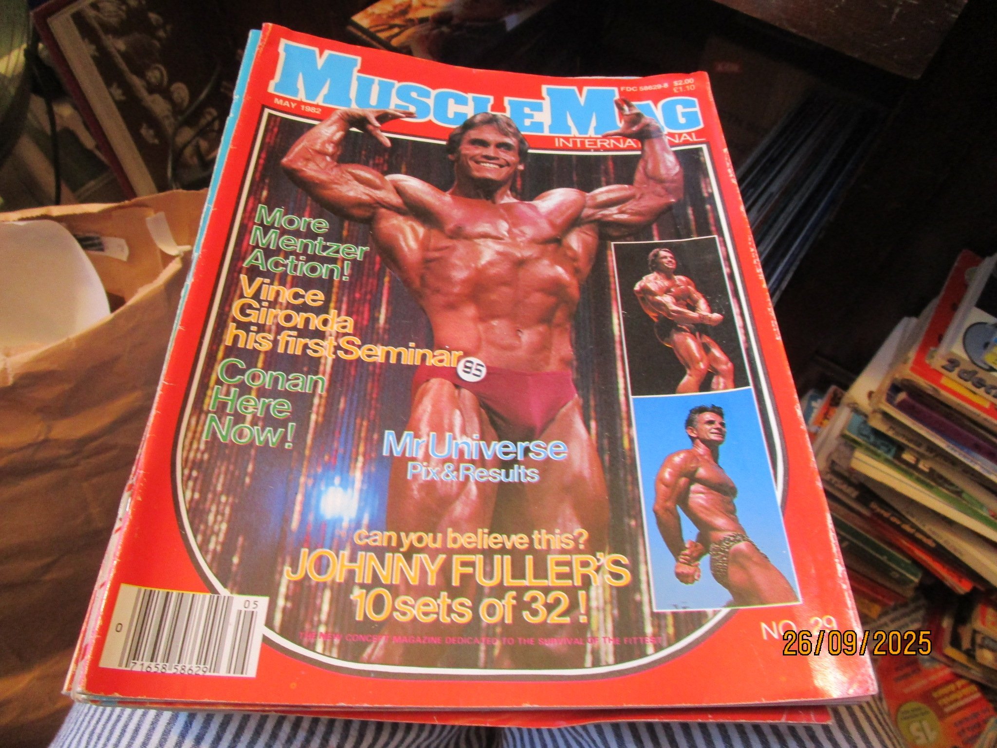 Muscle Mag International, 1982 Arnold schwarzen.. | Köp på Tradera ...