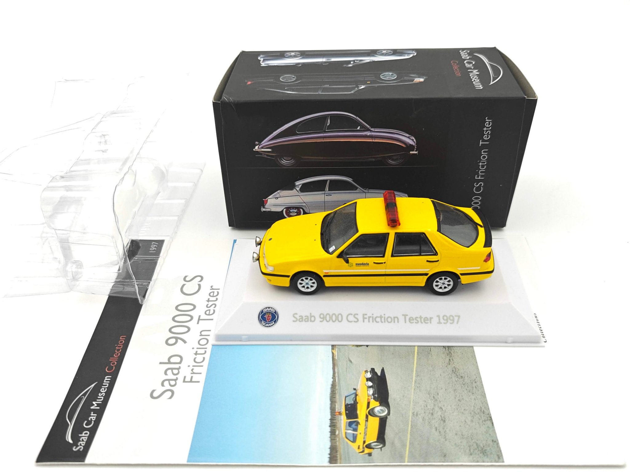 SAAB 9000 CS Friction Tester 1997 with booklet .. | Köp på Tradera ...