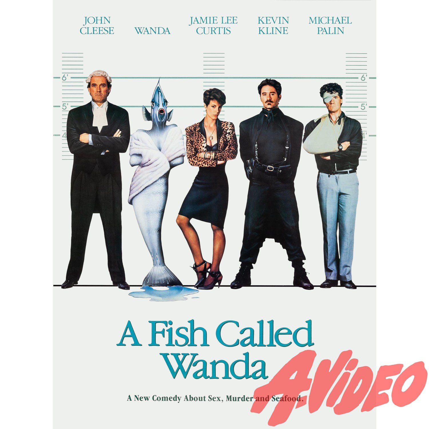 A FISH CALLED WANDA - DIGI-LITO-POSTER 30x40 cm | Köp på Tradera ...