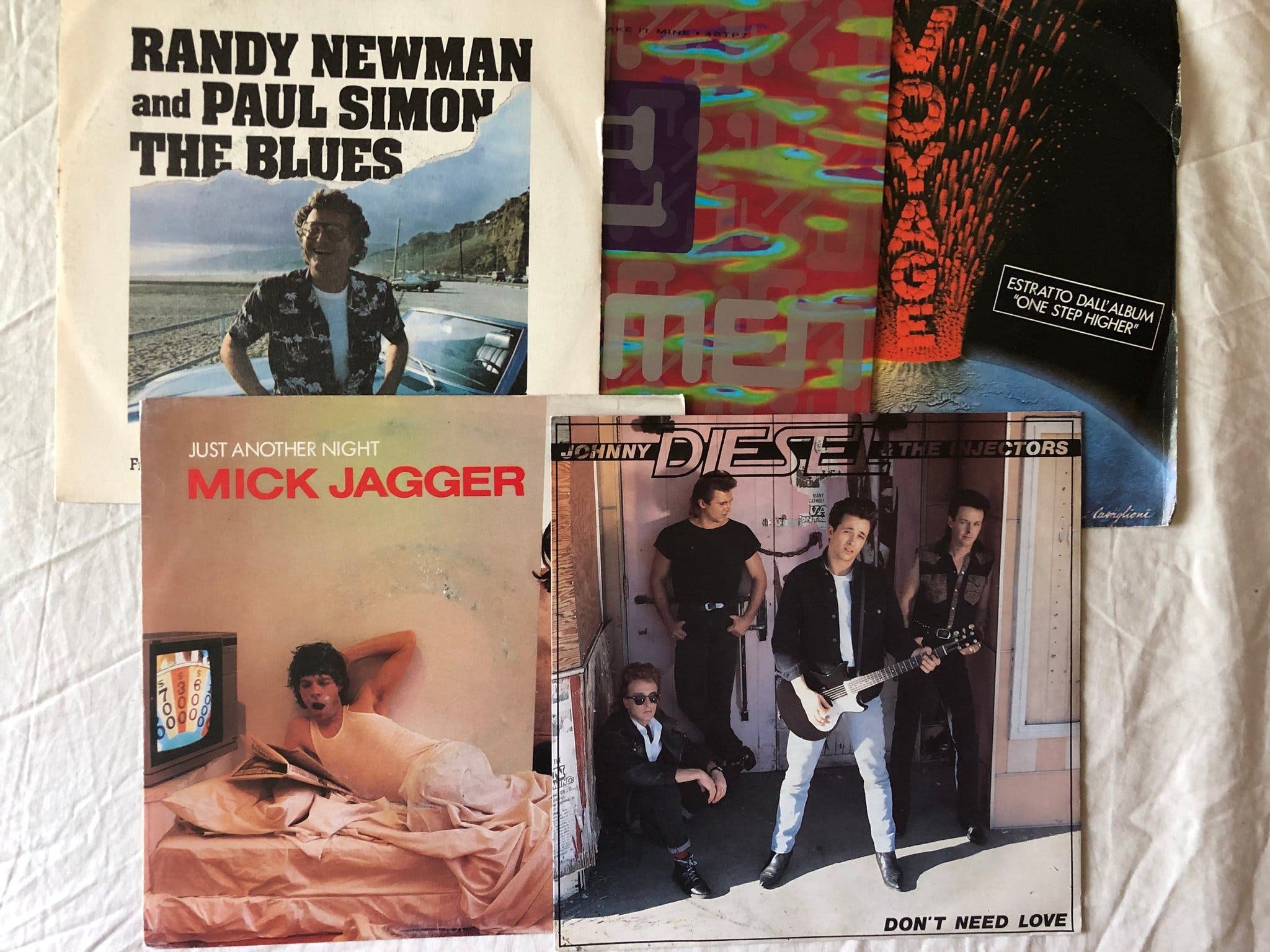 Se produkter som liknar 5 st 7" Mick Jagger Johnny Di.. på Tradera ...
