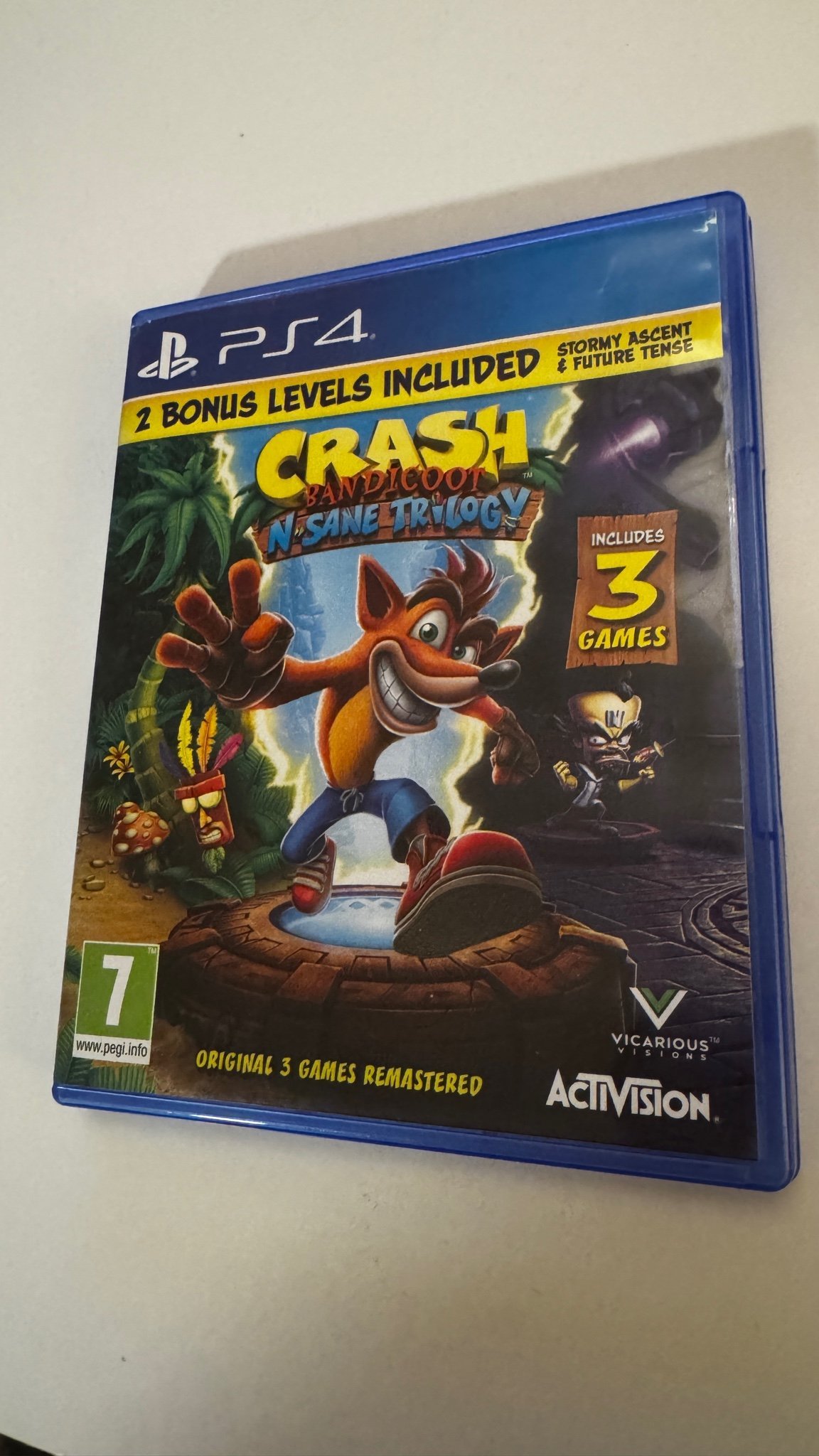 Crash Bandicoot N. Sane Trilogy - PS4 | Köp på Tradera (711248758)