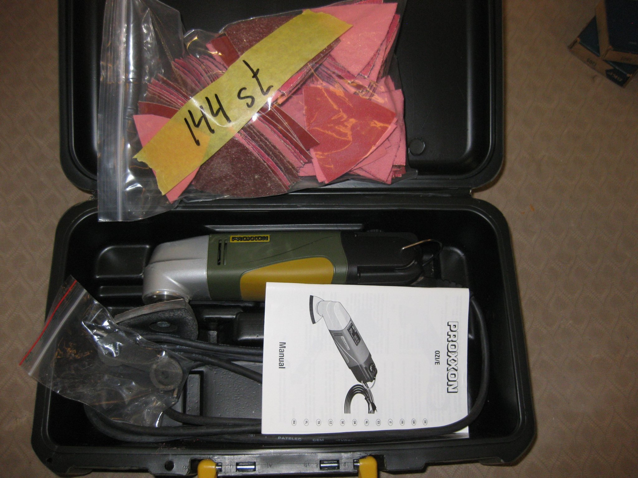 Proxxon OZI/E Multimaskin/deltaslip | Köp på Tradera (714288759)