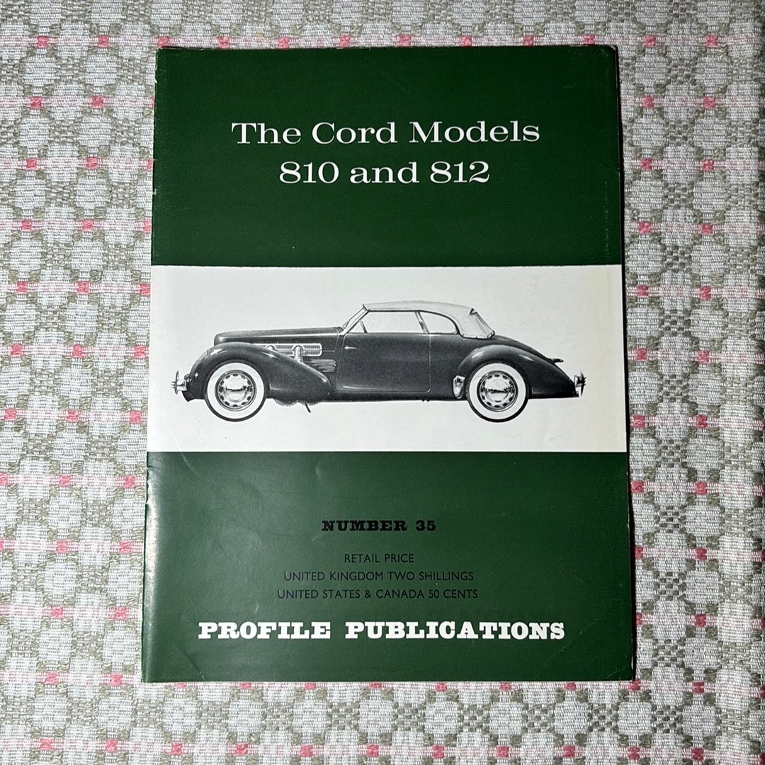 The Cord models 810 and 812 - Models profile pu.. | Köp på Tradera ...
