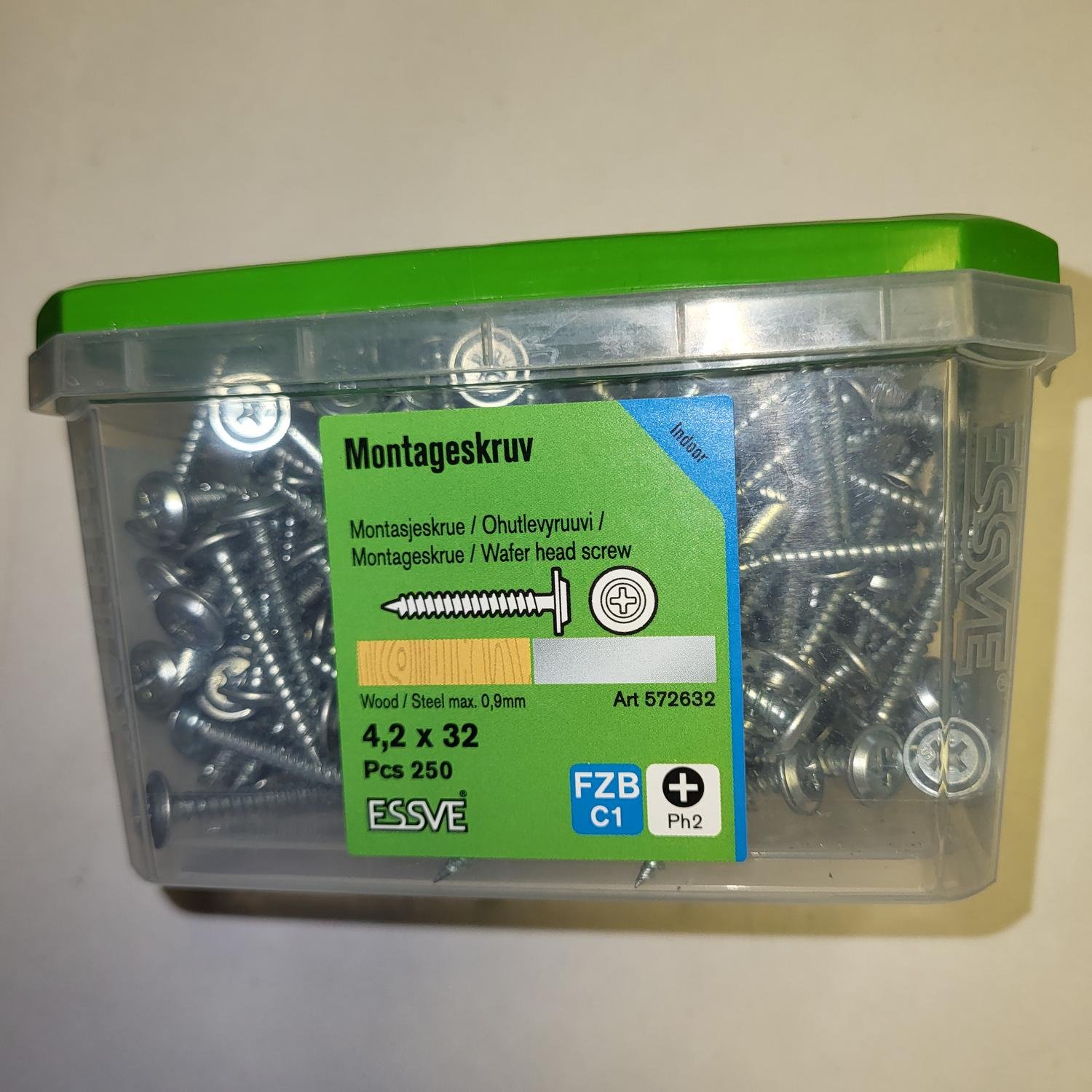 Se produkter som liknar Essve montageskruv, 4,2x32mm,.. på Tradera ...