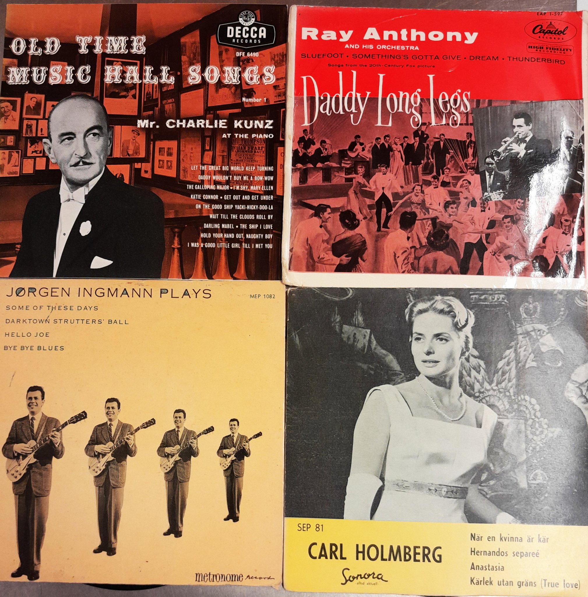 Vinyl EP, Jörgen Ingmann, Ray Anthony, Charlie .. | Köp på Tradera ...