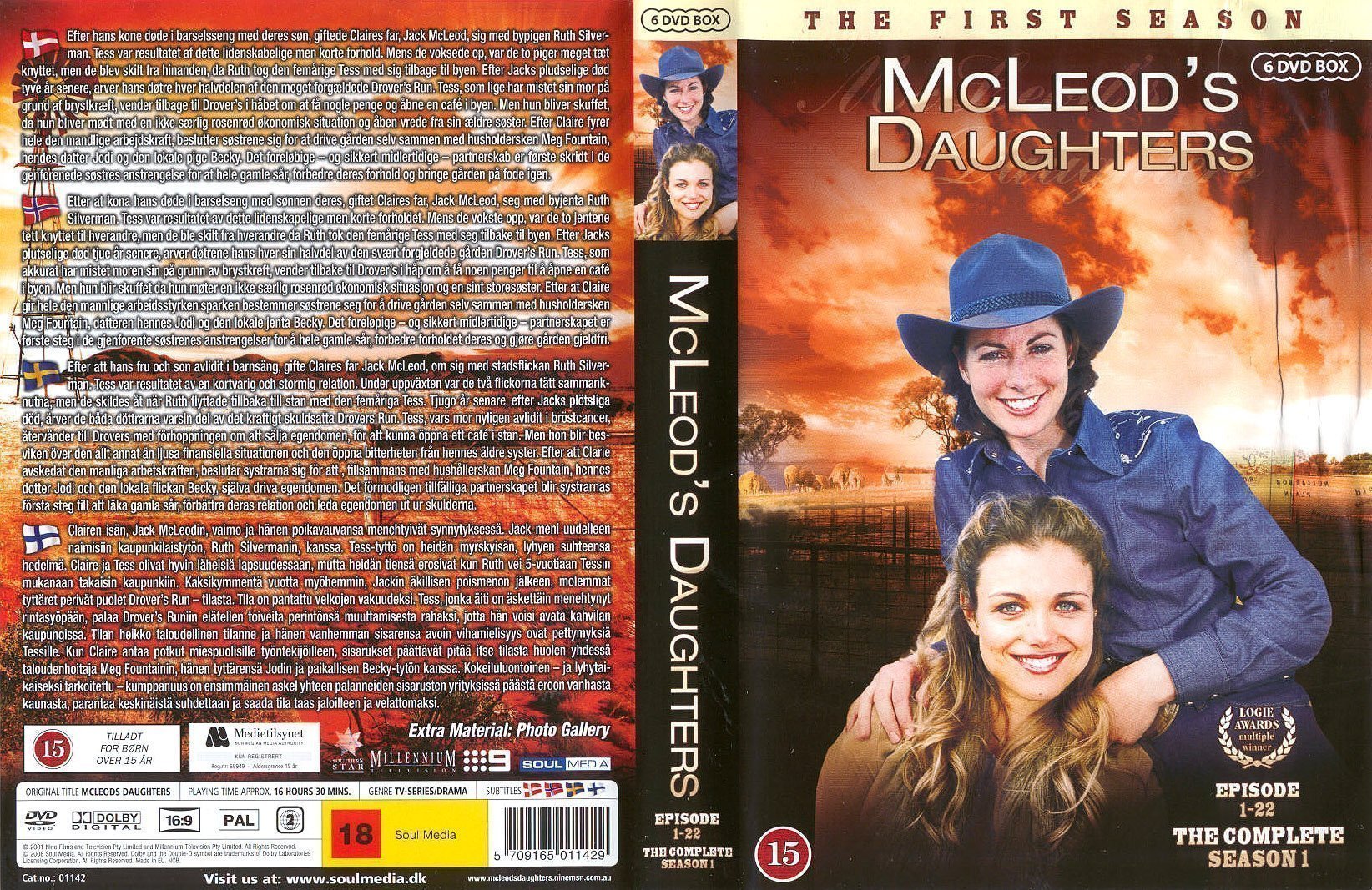 McLeod´s Daughters Säsong 1 – 2001 – Bridie Car.. | Köp på Tradera ...
