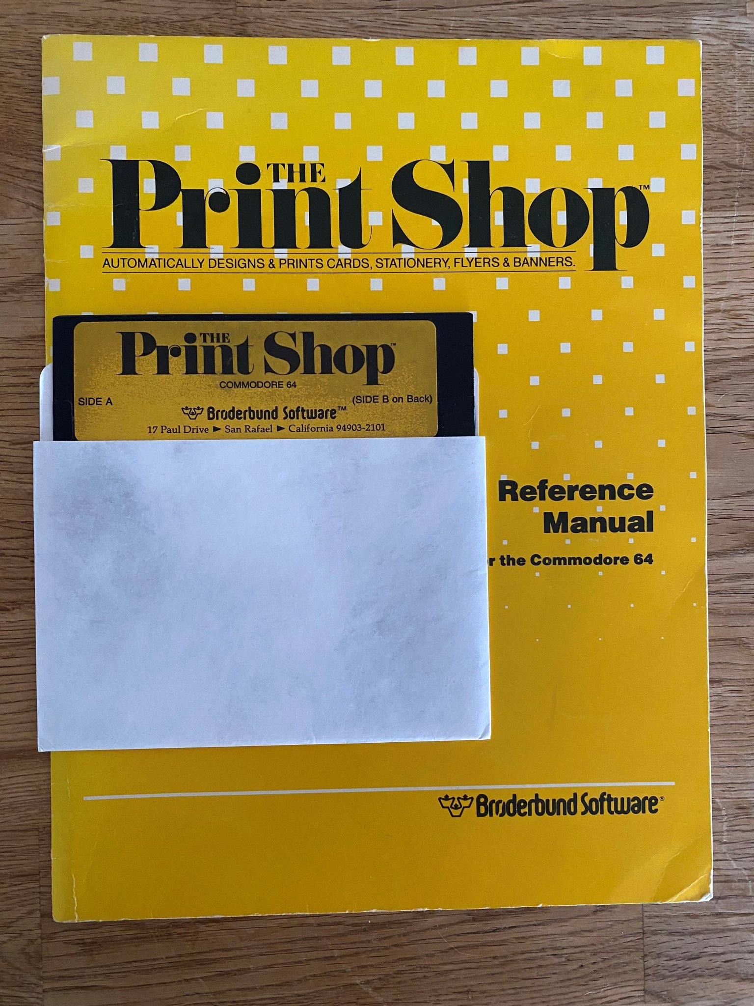 The Print Shop till Commodore 64 C64 | Köp på Tradera (695696165)