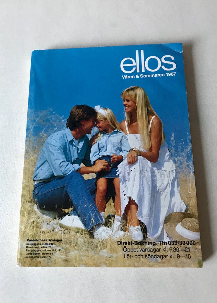 Ellos-katalog från 1987. Ellos. 1987. 1980-tale.. (324952591) ᐈ Köp på ...