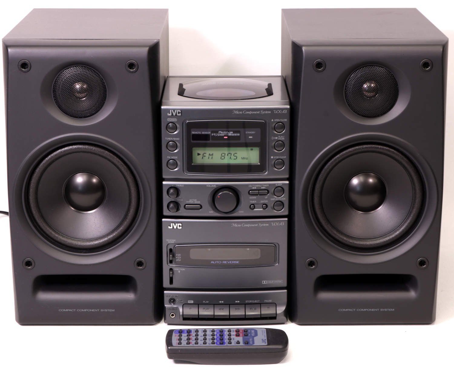 JVC UX-A3 Micro Component System (388125348) ᐈ Massiartdesign på Tradera