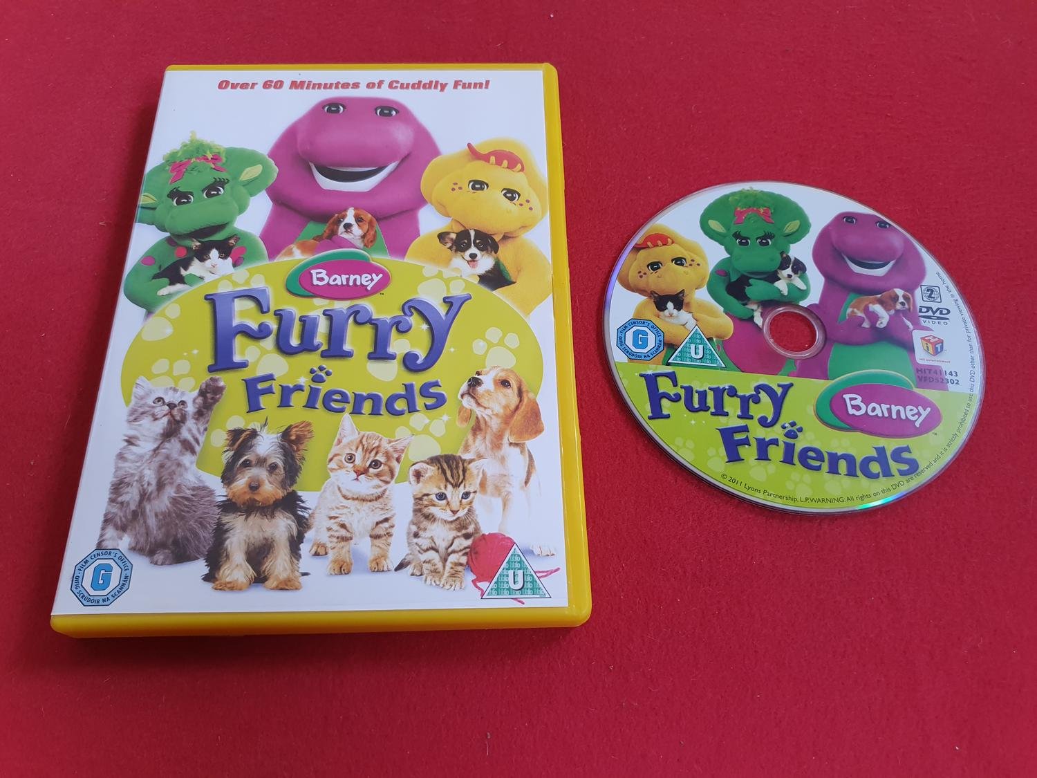 BARNEY FURRY FRIENDS till DVD | Köp från game-world på Tradera (459804475)