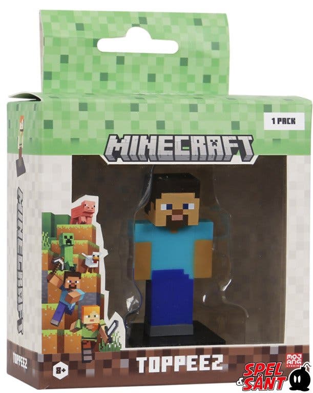Toppeez Minecraft Steve 3D Fig.. | Köp från SpelochSånt på Tradera ...