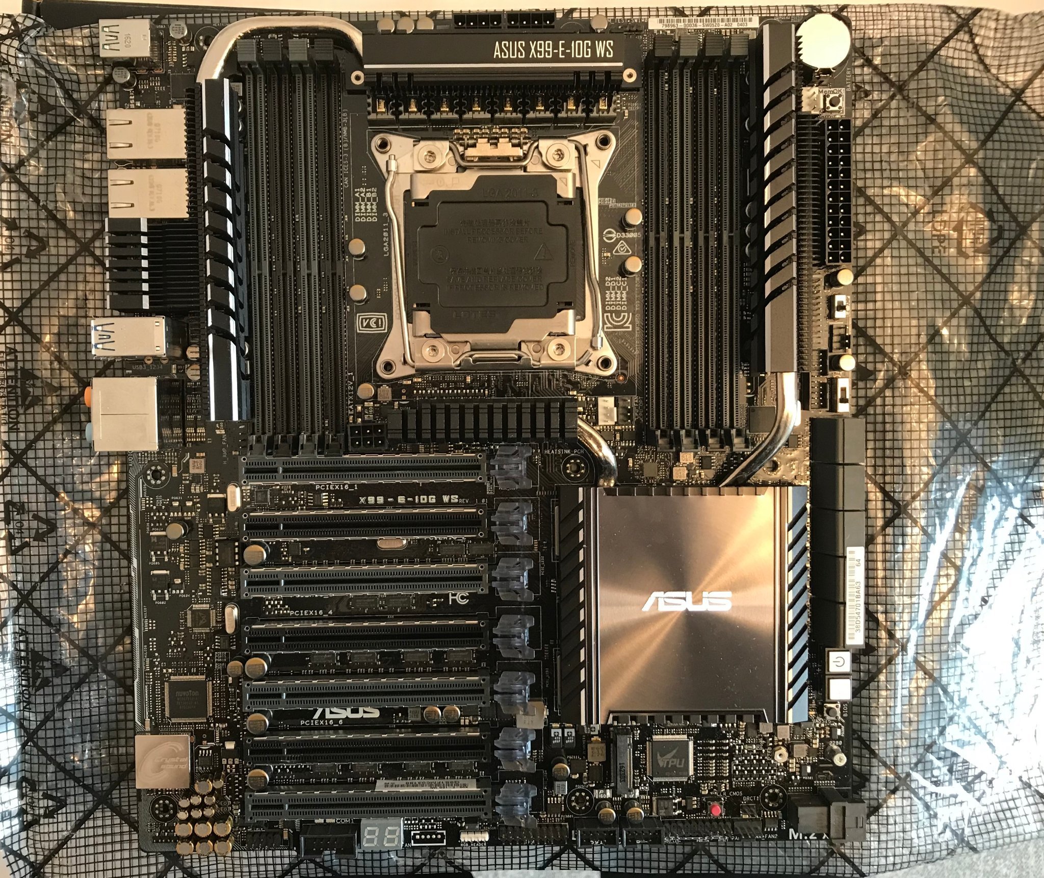 ASUS X99-E WS 10G (419415227) ᐈ Köp på Tradera