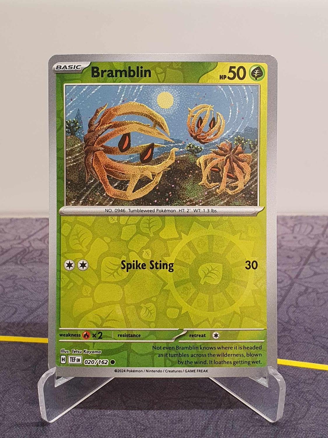 BRAMBLIN 020/162 - Reverse Holo - Temporal Forc.. | Köp på Tradera ...