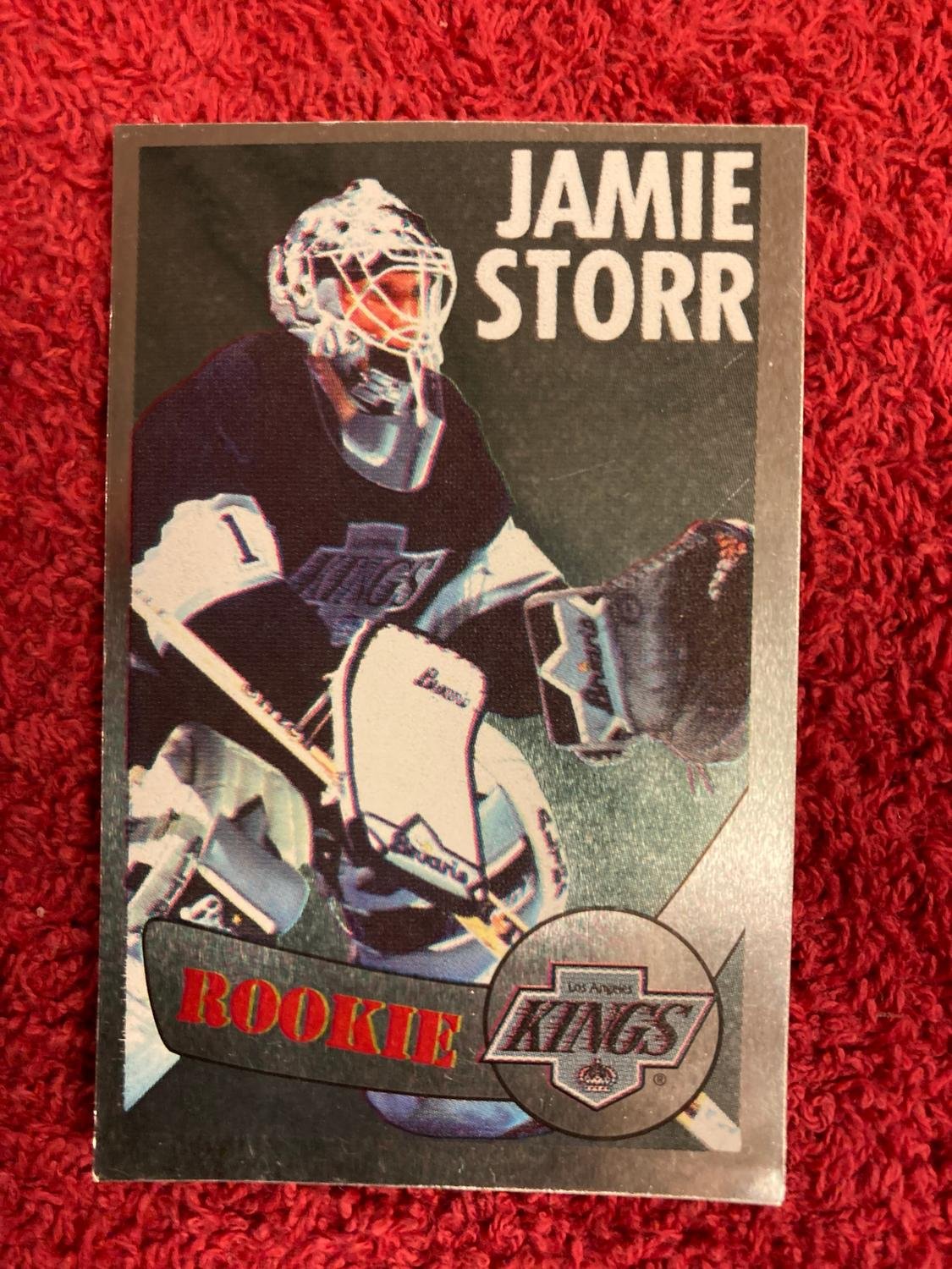 JAMIE STORR - FOIL - LA KINGS - NHL HOCKEY STIC.. | Köp på Tradera ...