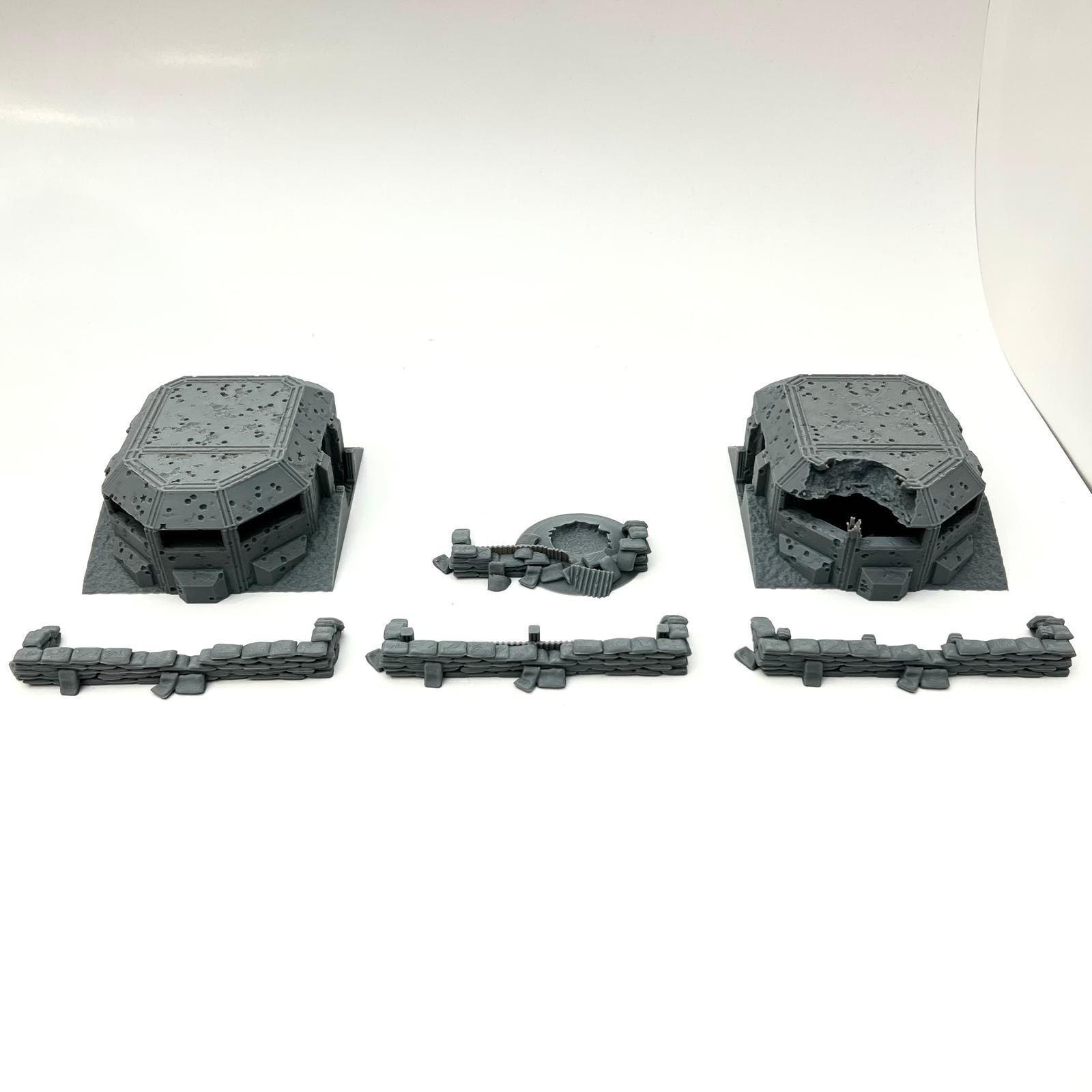 Se produkter som liknar Bunker V3 - terrain dnd warha.. på Tradera ...
