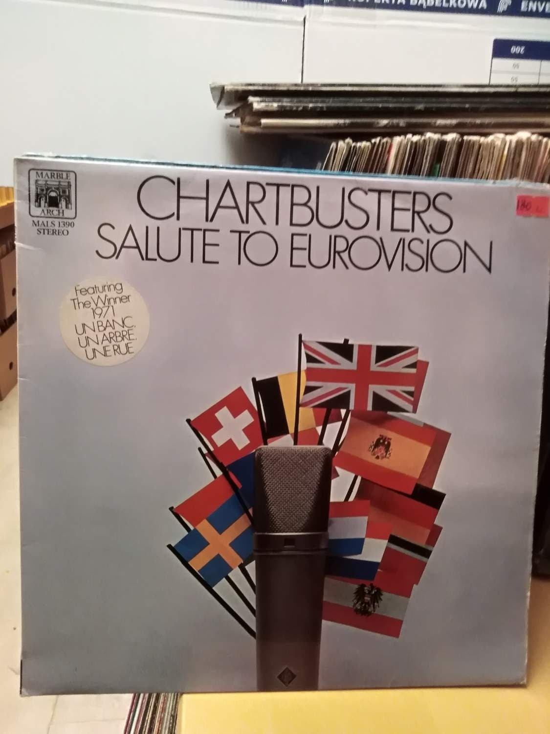 The Chartbusters - Salute To Eurovision. LP | Köp på Tradera (695340872)