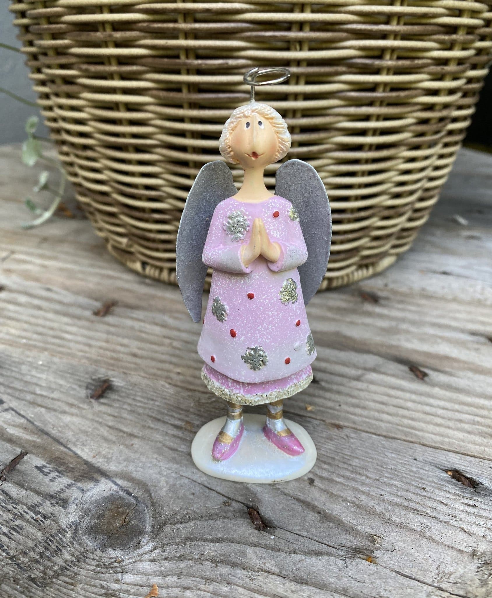 Jättesöt Liten Ängel Prydnad Prylhylla Figur Fi.. | Köp på Tradera ...