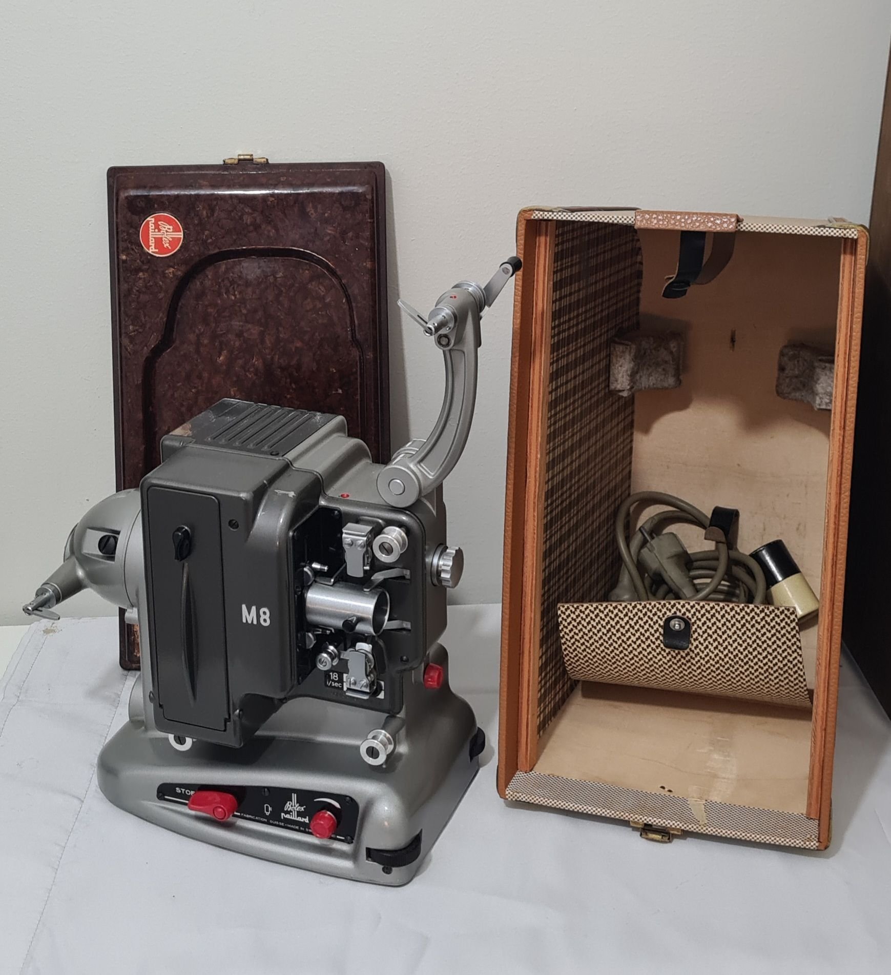 Sällsynt vintage filmprojektor Bolex Paillard M.. | Köp på Tradera ...