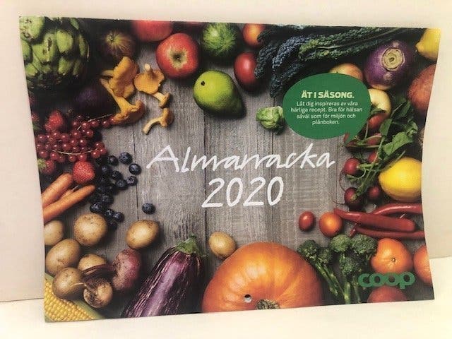 Almanacka 2020 från Coop - Tema: Ät i Säsong - .. | Köp på Tradera ...