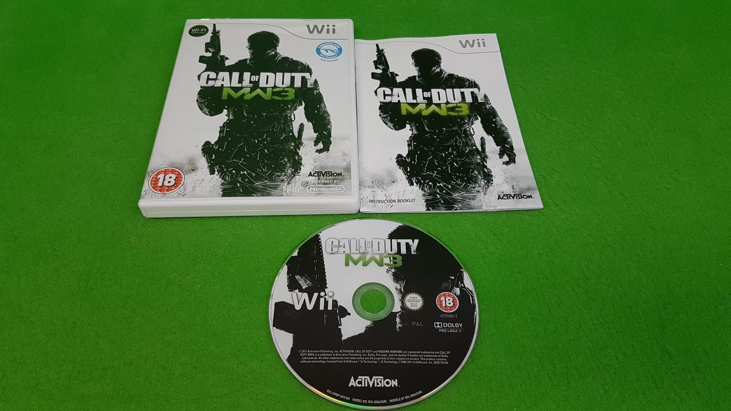 Call of Duty MW3 KOMPLETT Nintendo Wii (410075035) ᐈ SpelHem på Tradera