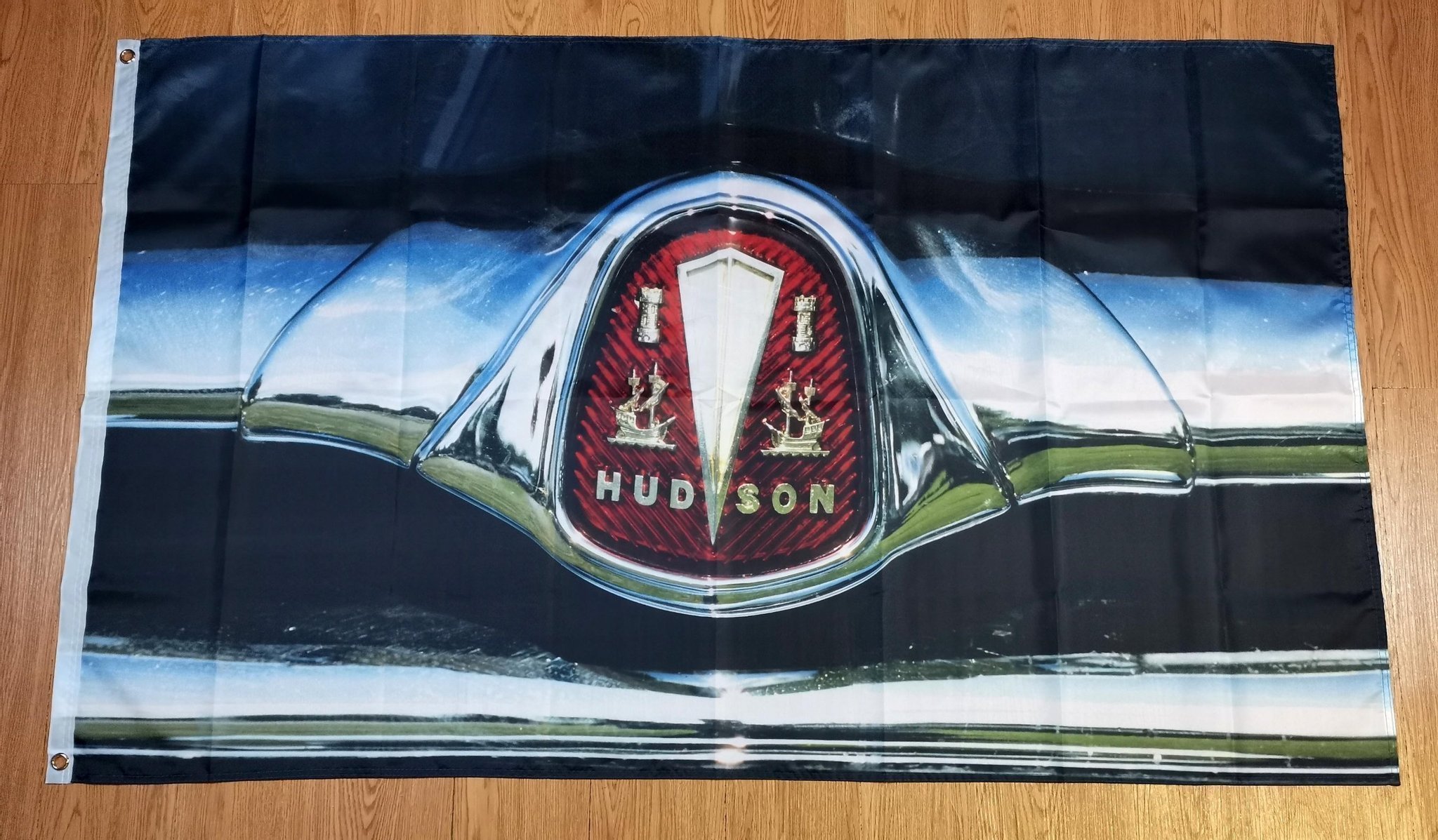 Ny HUDSON Flagga Banner 150x90 cm Logga | Köp på Tradera (693963172)