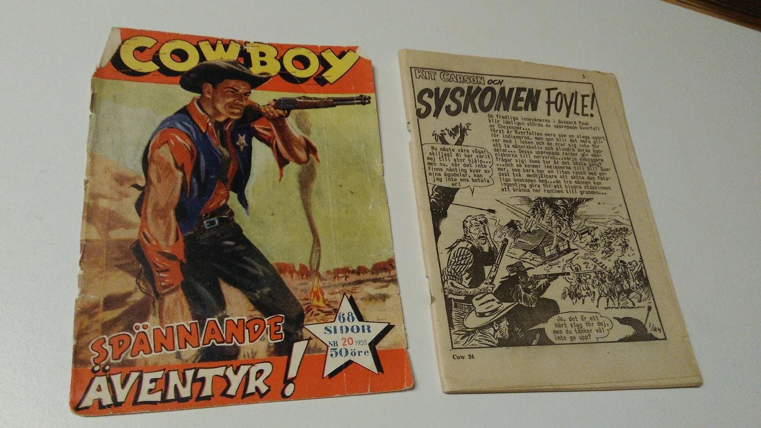 Se produkter som liknar Cowboy med Texas 1953 nr 20 på Tradera (695513168)