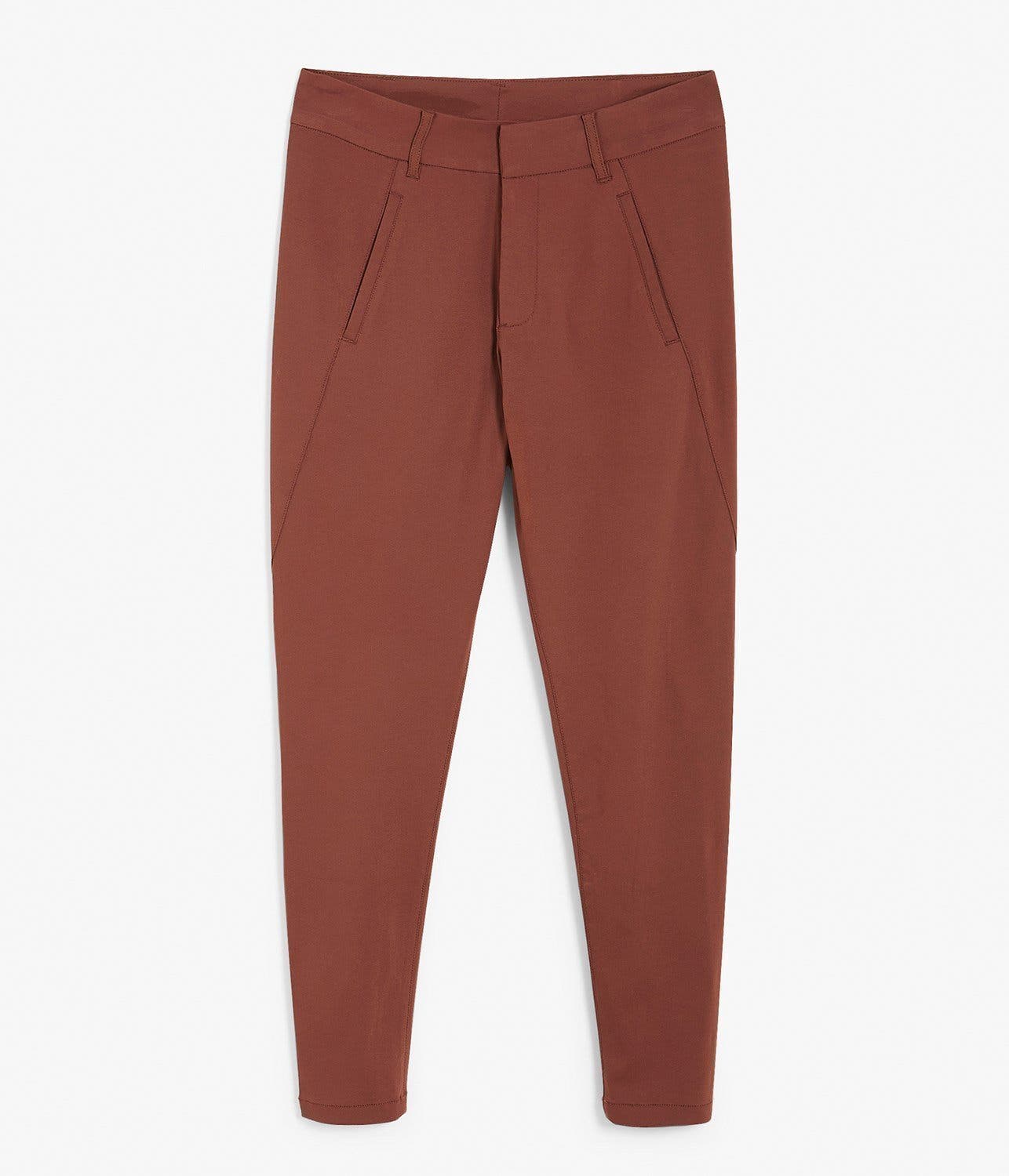 KappAhl byxor Nickie boyfriend slim stl 38 brun.. | Köp på Tradera ...