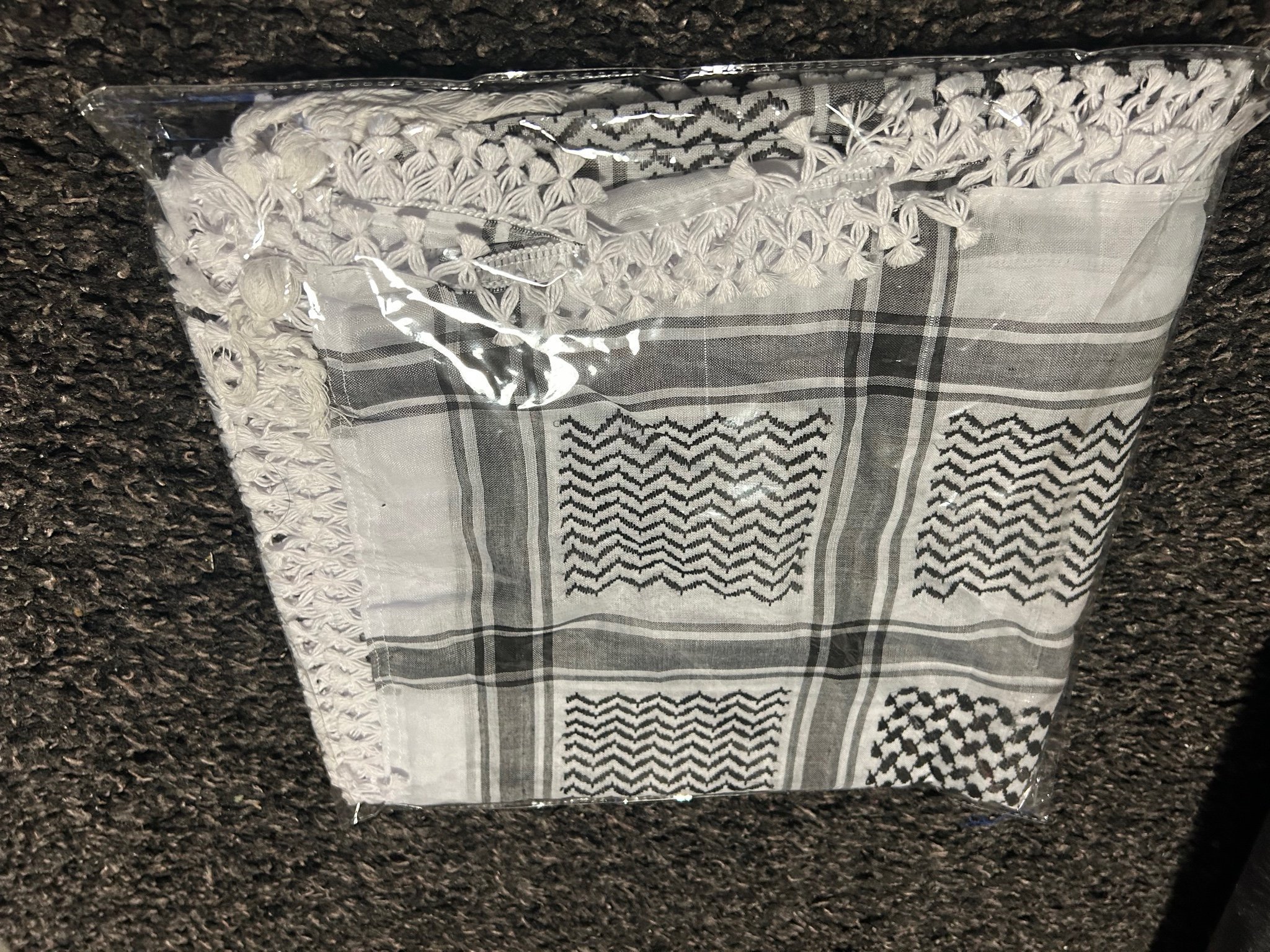 Palestina-sjal, Keffiyeh, Arafat Hatta, Bred me.. | Köp på Tradera ...