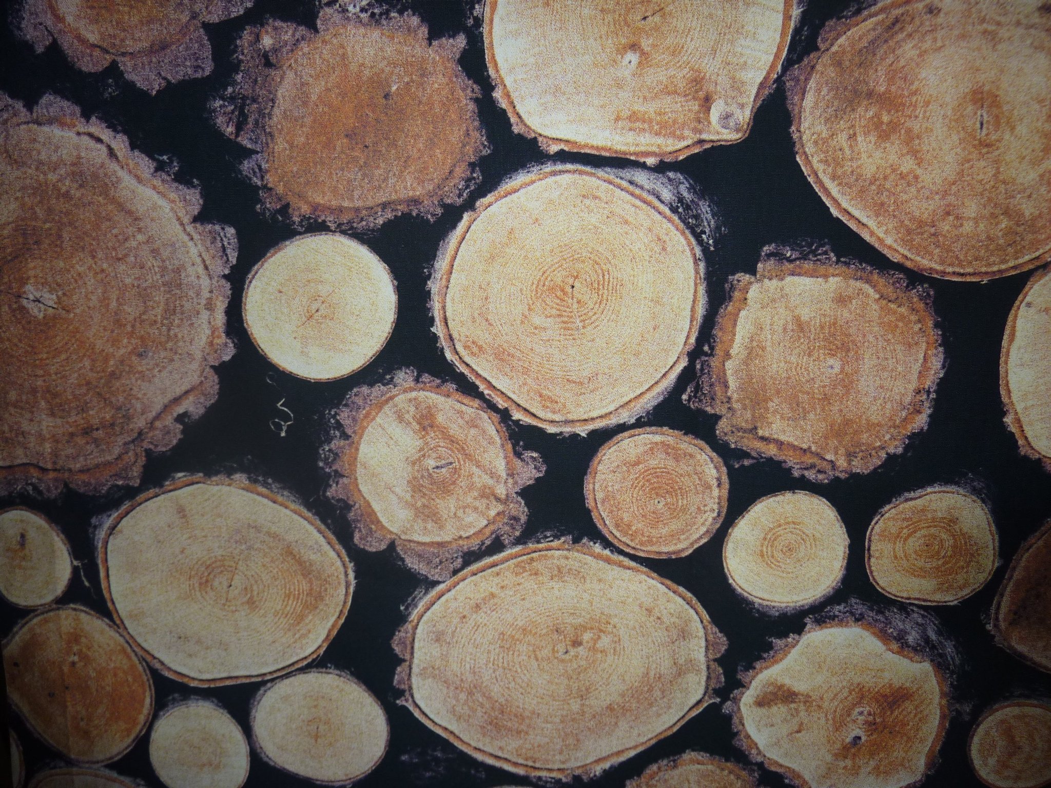 Se produkter som liknar Tyg med träd, stockar...Desig.. på Tradera ...