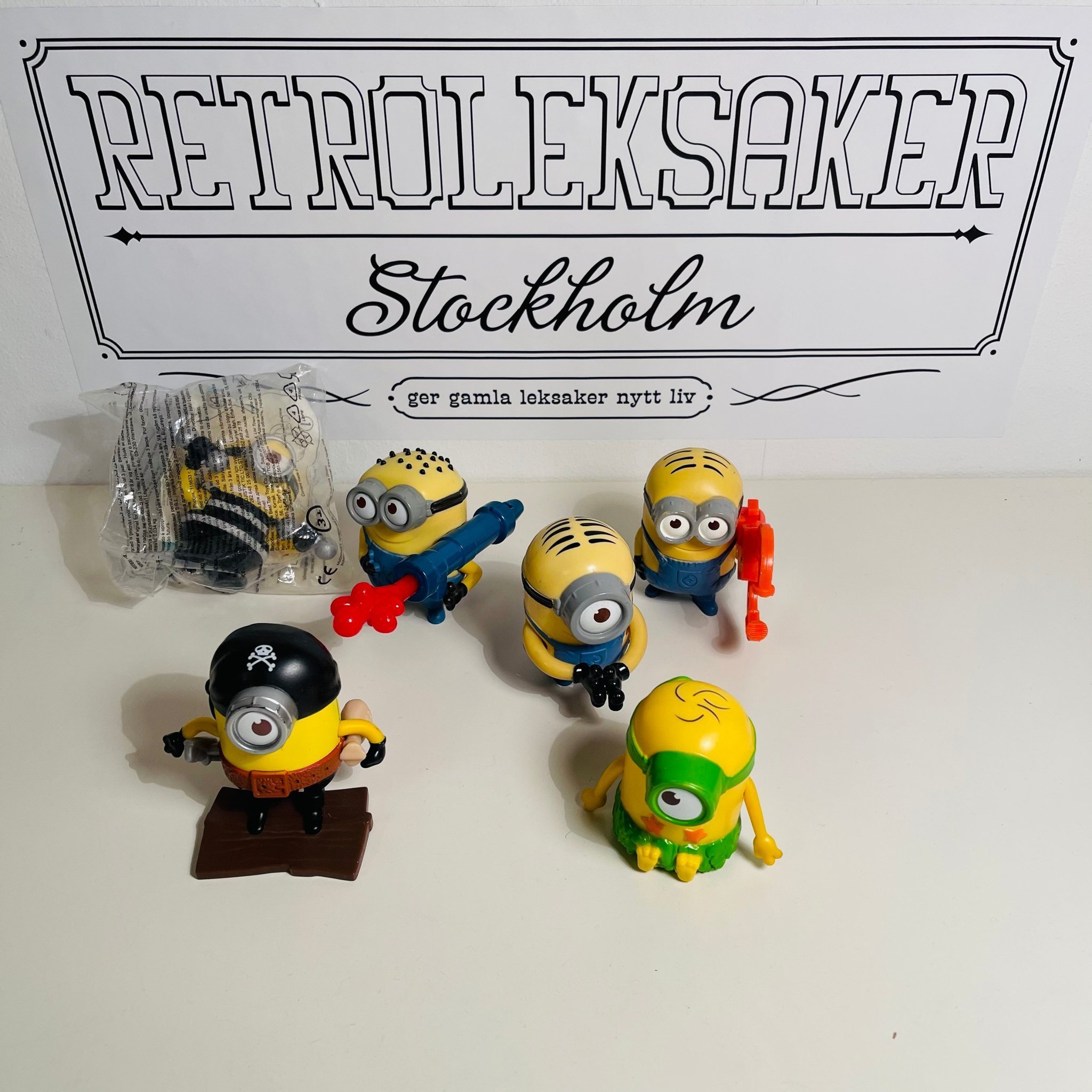 6st minioner från Dumma Mej... | Köp från Retroleksaker på Tradera ...