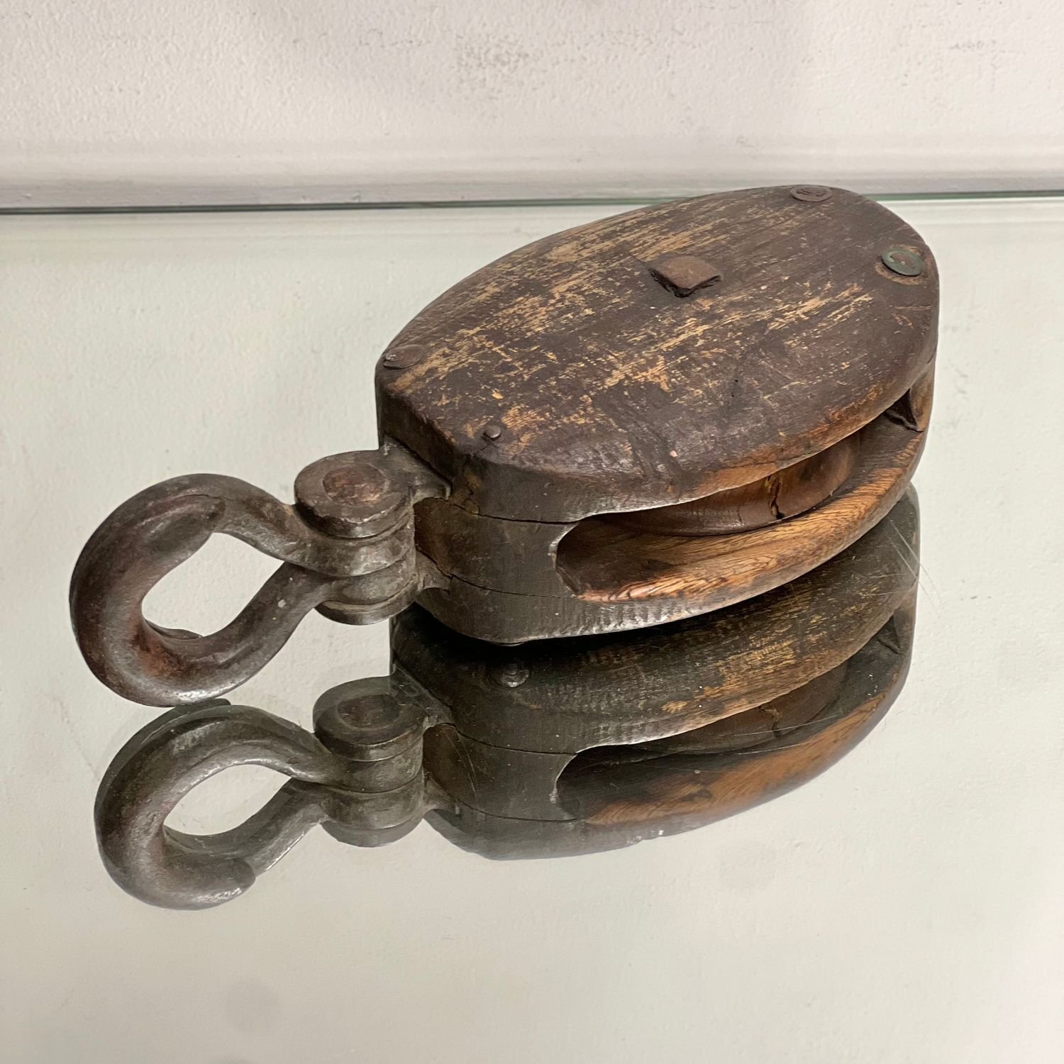 TALJA med krok Block 1800-tal .. | Köp från Bohagsbyrån på Tradera ...