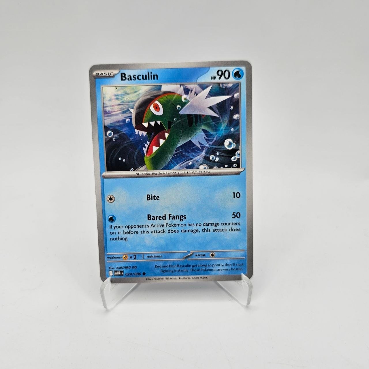 Basculin 024/086 White Flare WHT, Pokémon TCG 2.. | Köp på Tradera ...