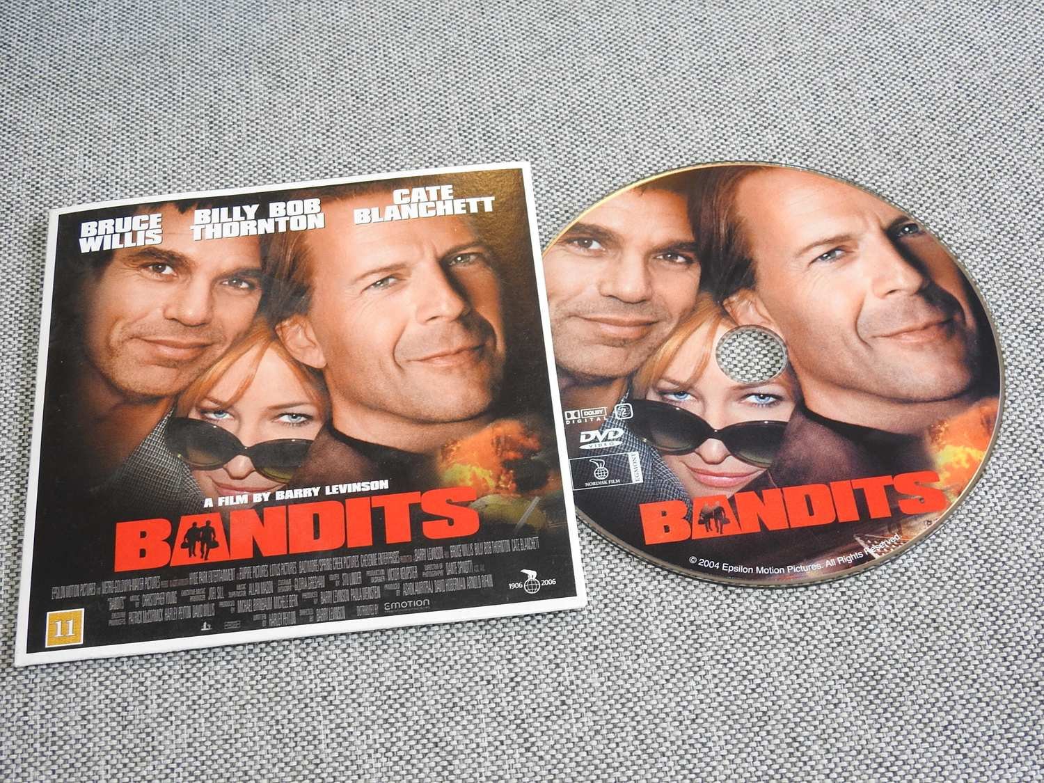 Bandits DVD (pappfodral) Bruce Willis Billy Bob.. | Köp på Tradera ...