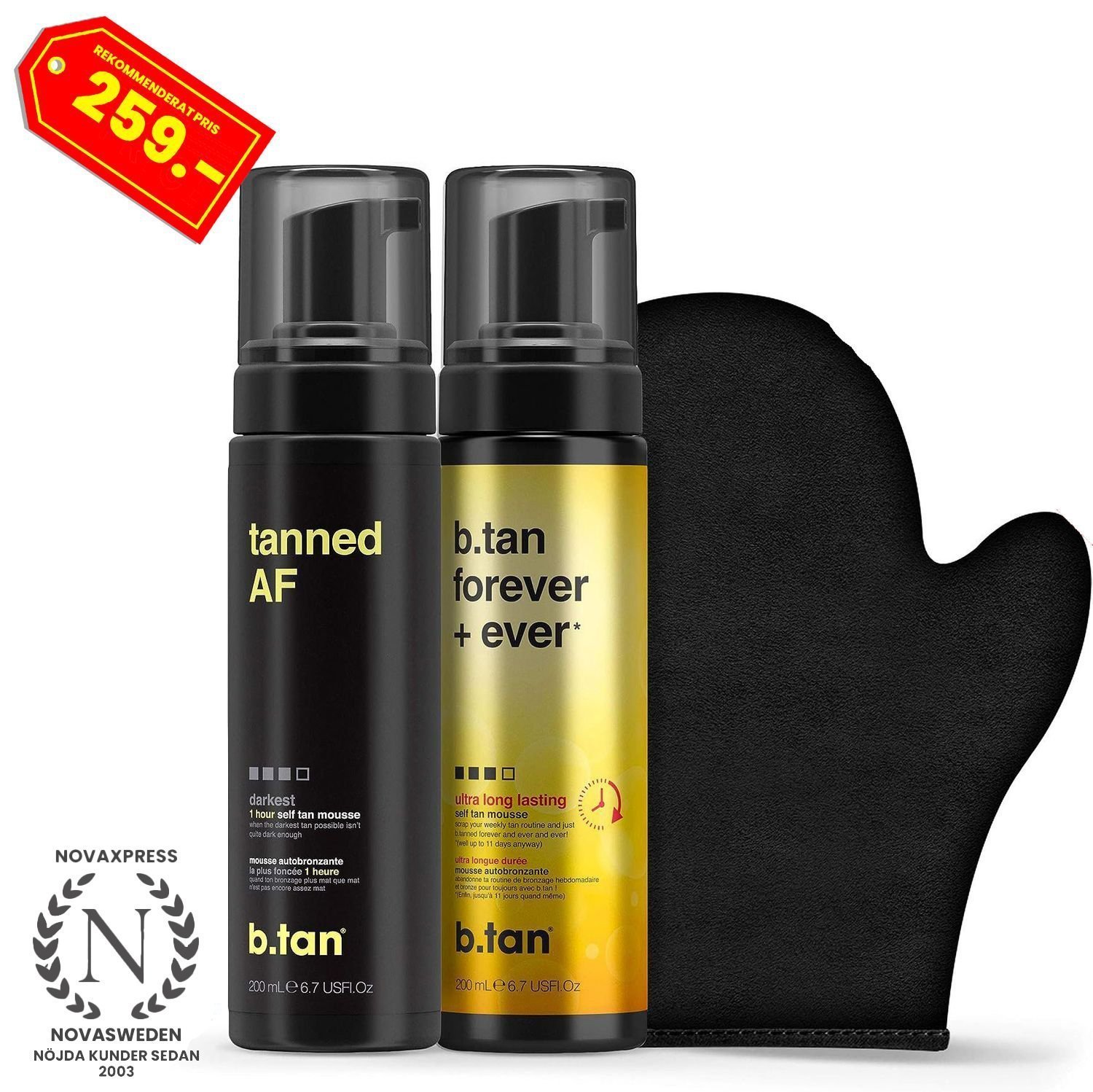 Se produkter som liknar NY b.tan Brun Utan Sol Mousse.. på Tradera (696495394)