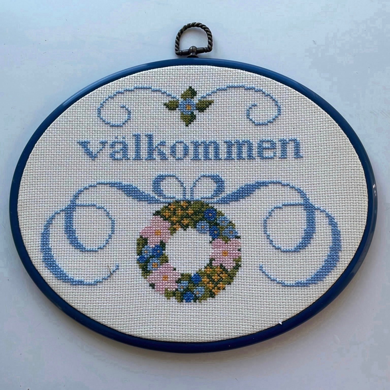 Väggbonad,tavla, välkomstskylt,bonad,skylt,hant.. | Köp på Tradera ...