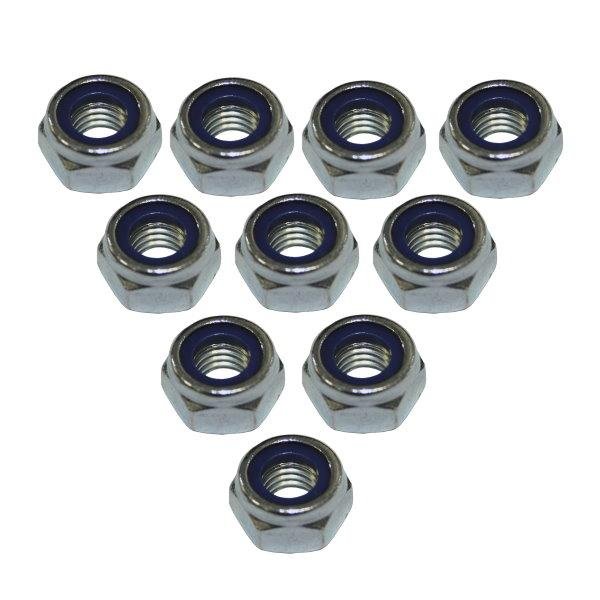 Låsmutter M3 elförzinkad 10-pack | Köp från Gavleshop på Tradera ...