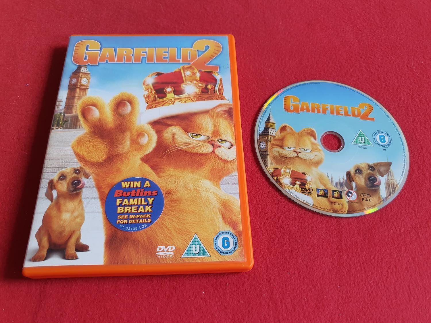 GARFIELD 2 till DVD (405123321) ᐈ game-world på Tradera