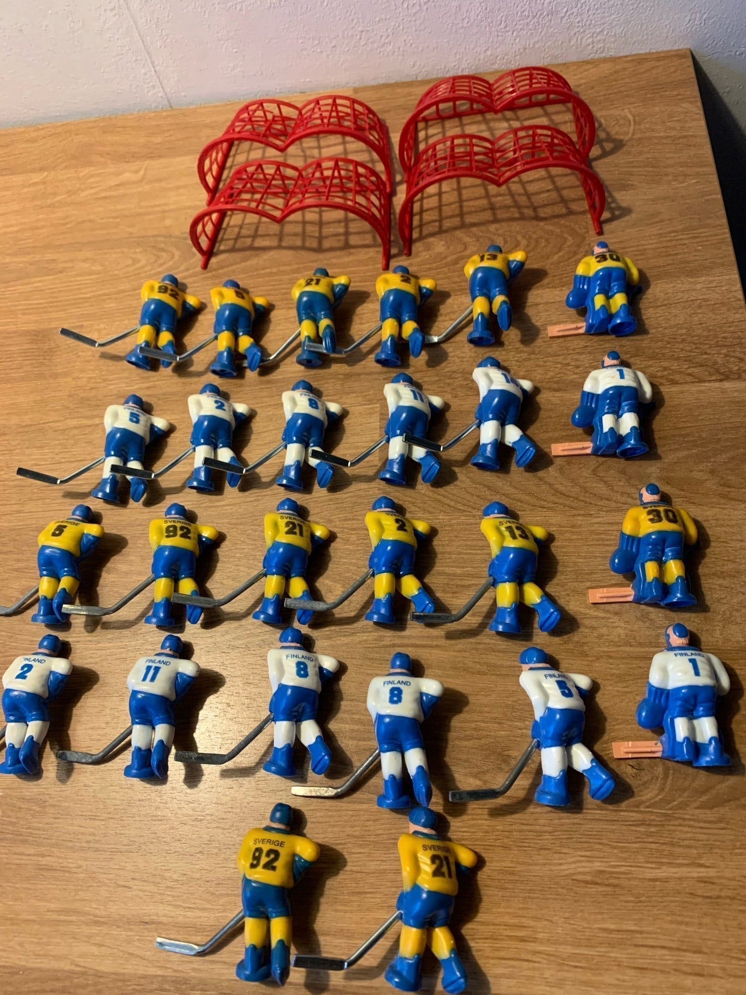 Vintage Bords hockeyspelare med Tillbehör | Köp på Tradera (704827082)