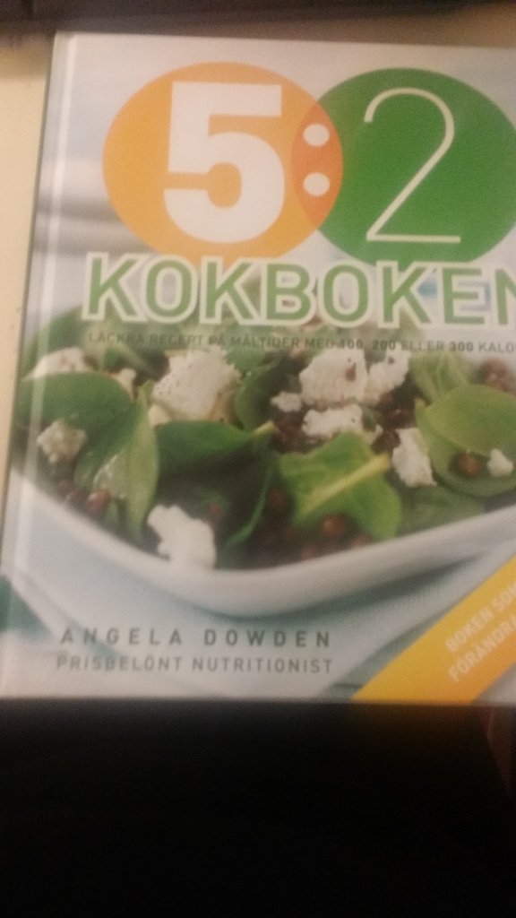 Bok RECEPT 5:2 KOKBOKEN Angela Dowden Tucanförl.. | Köp på Tradera ...