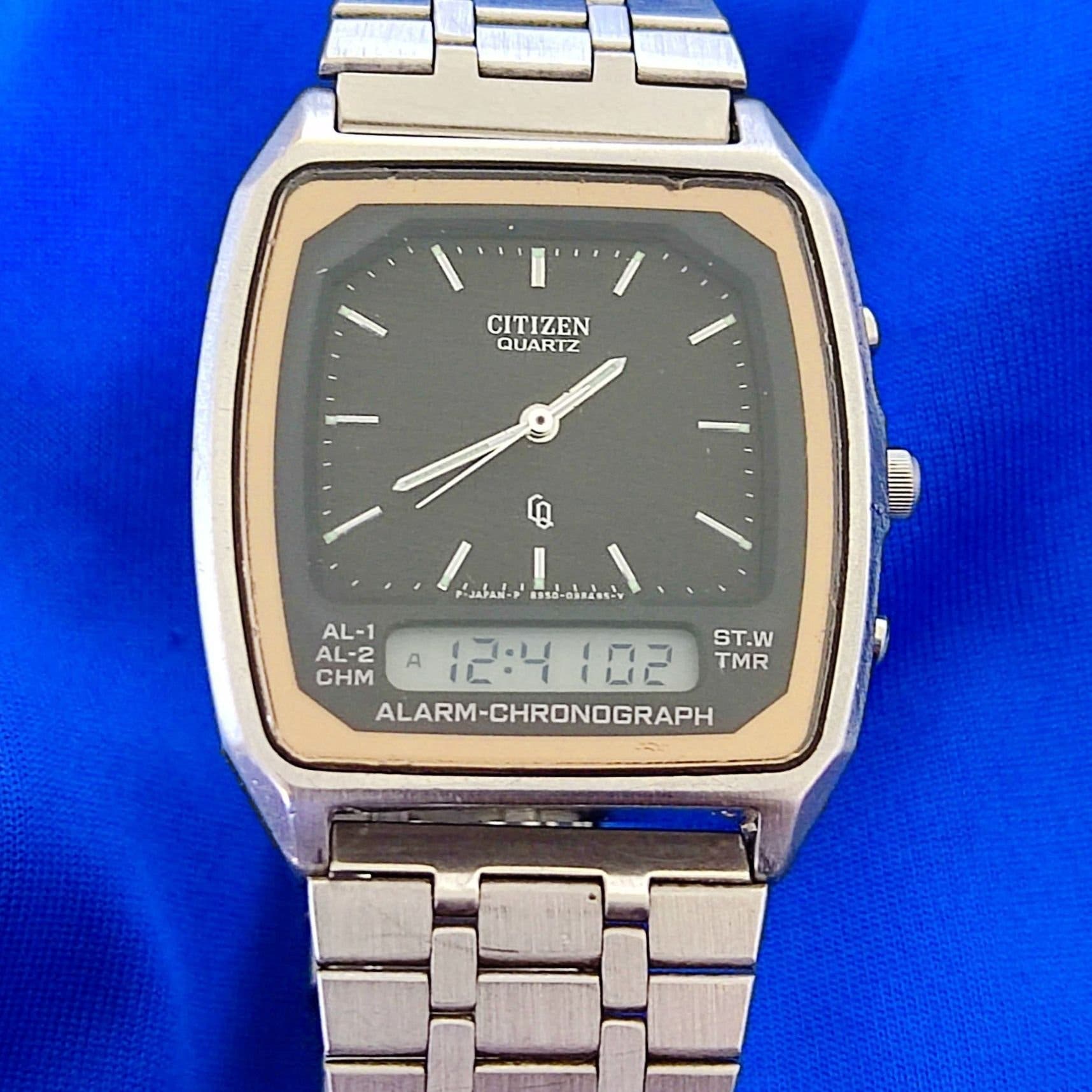 Citizen ANA DigI chronograph realeased 1980 . | Köp på Tradera (637895786)